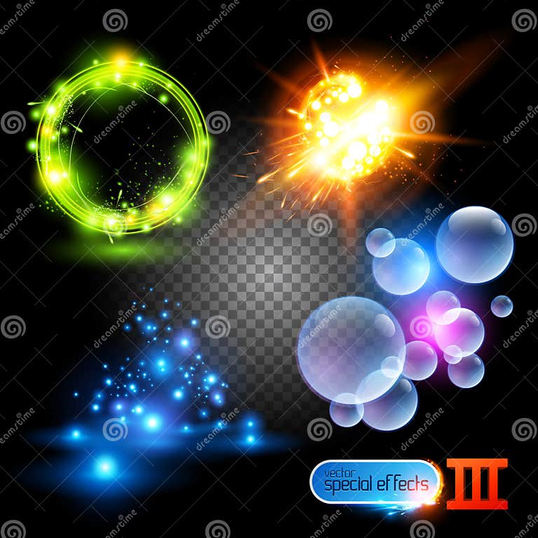 Vector Special Effects Series 3 Stock Vector - Illustration of graphic ...