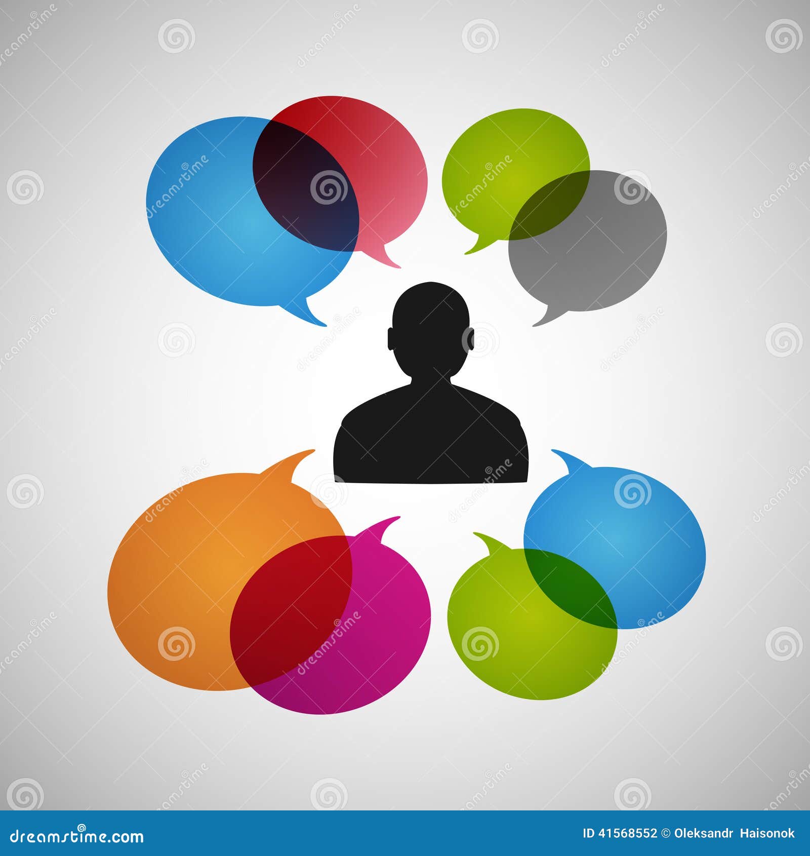 Vector Speech Dialog People Eps Stock Vector - Illustration of chat ...