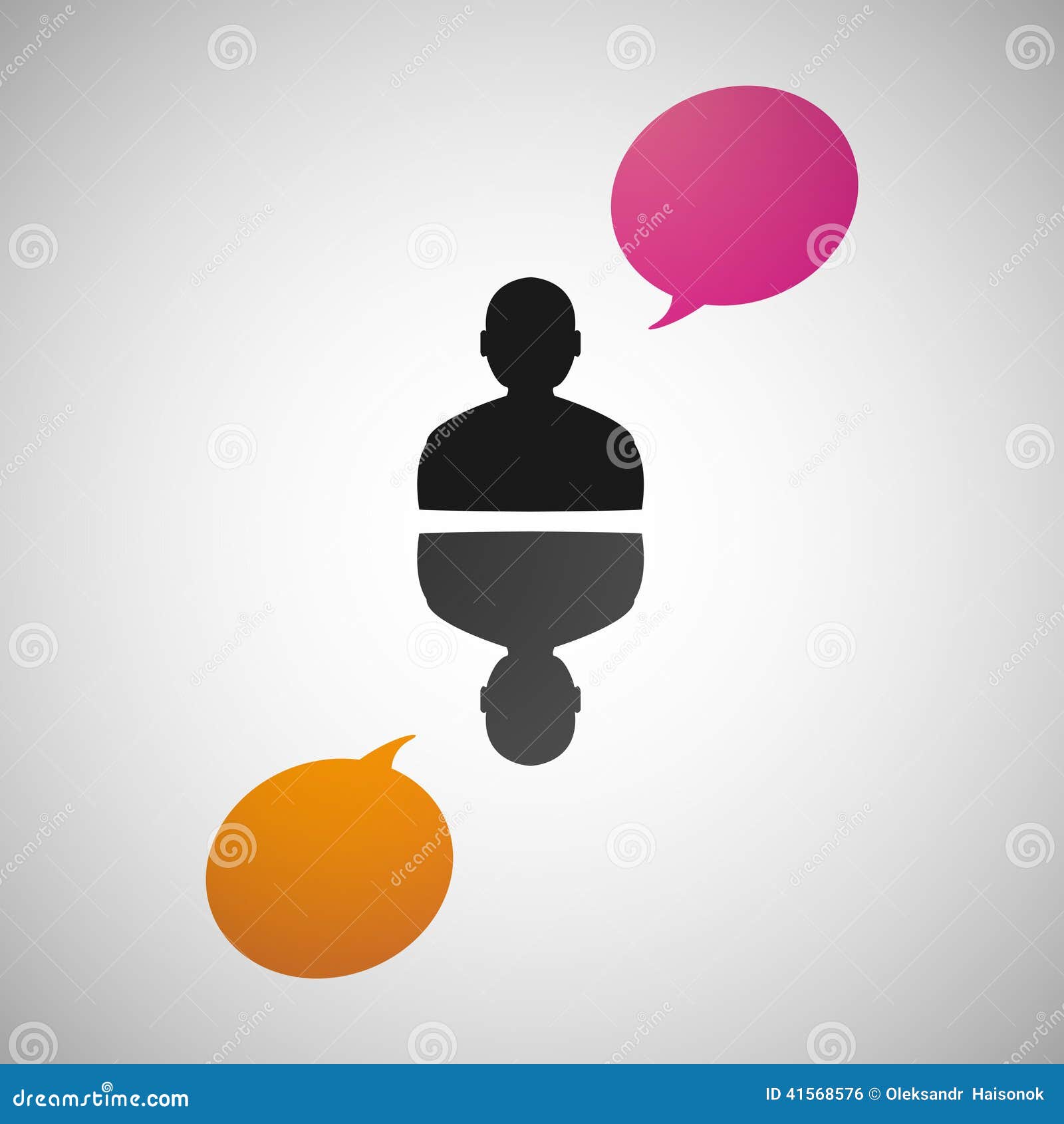 Vector Speech Dialog People Eps Stock Vector - Illustration of bubbles ...