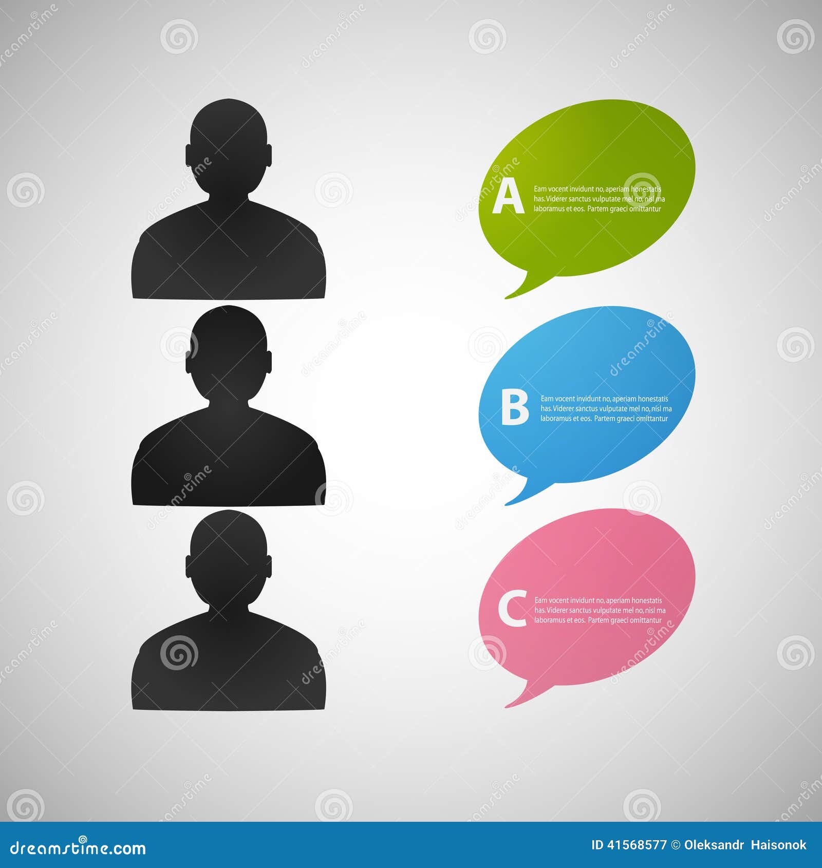Vector Speech Dialog People Eps Stock Vector - Illustration of dialog ...