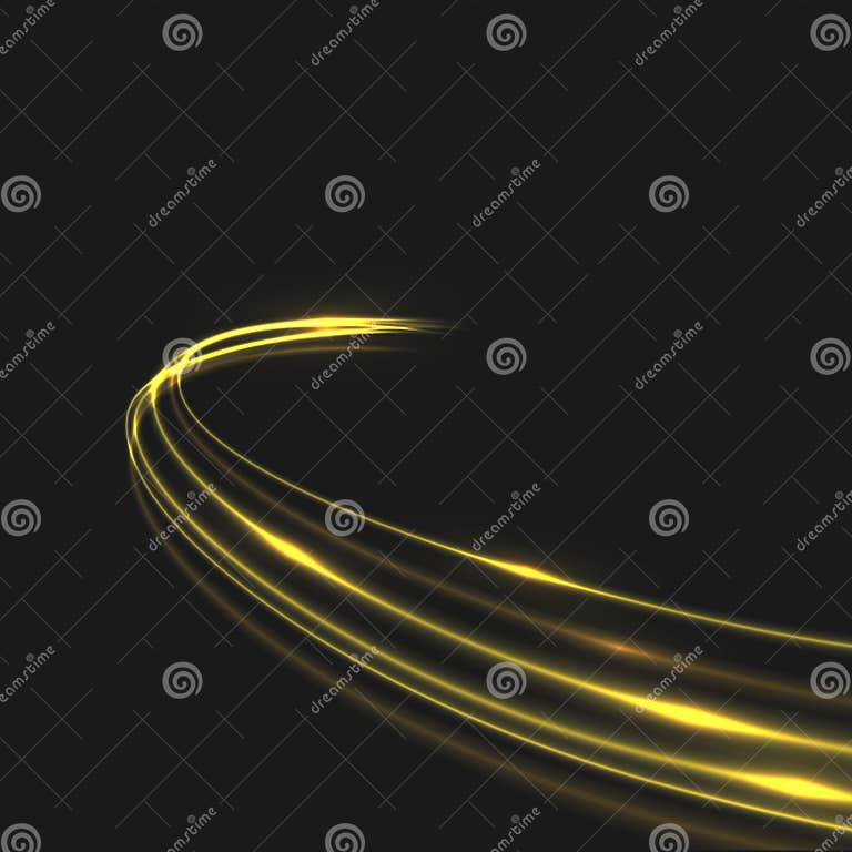 Vector Speed Ray Light Tracing Effect Stock Illustration - Illustration ...