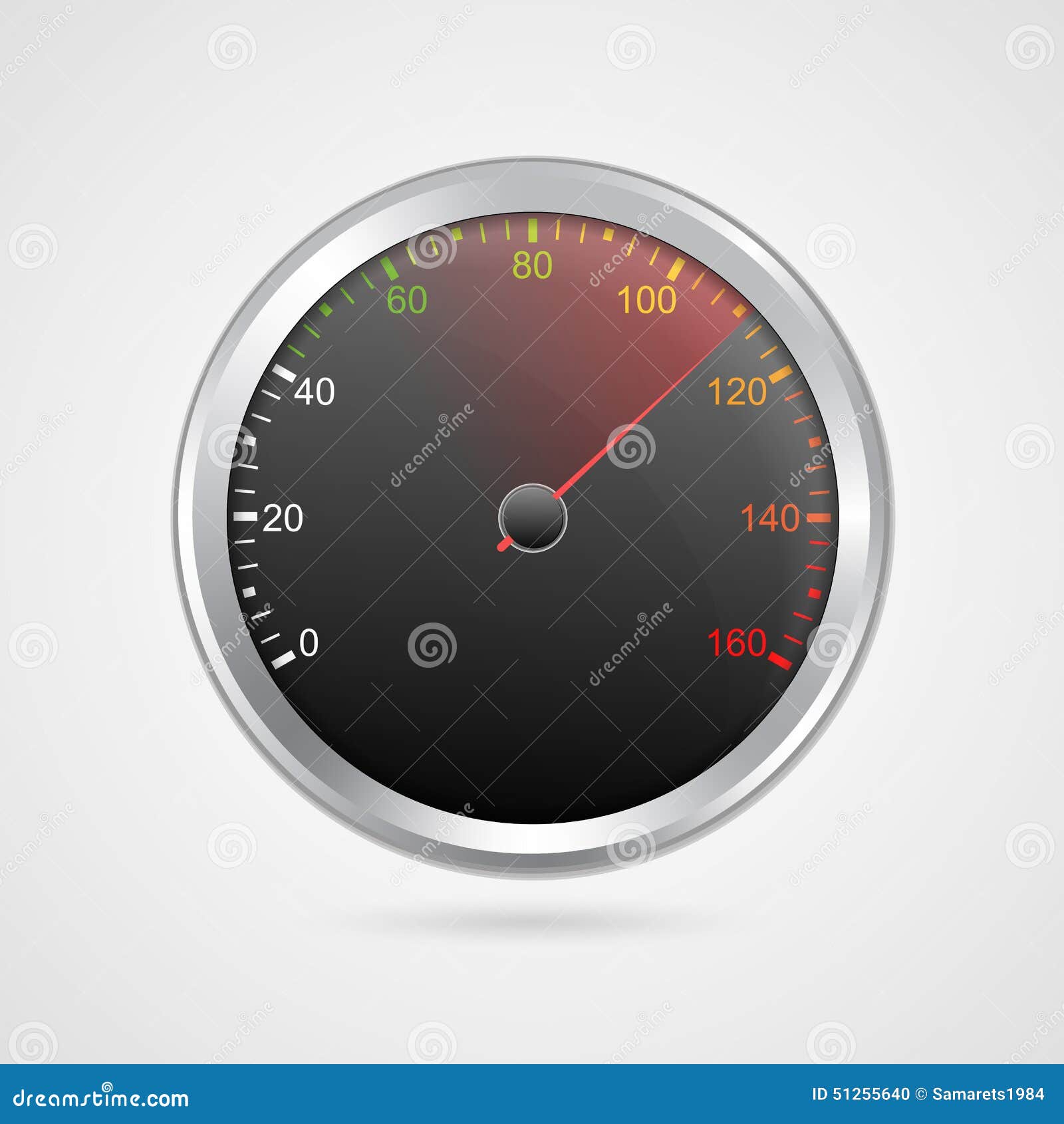 Vector Speedometer Design. Vector Illustration. Stock Vector ...