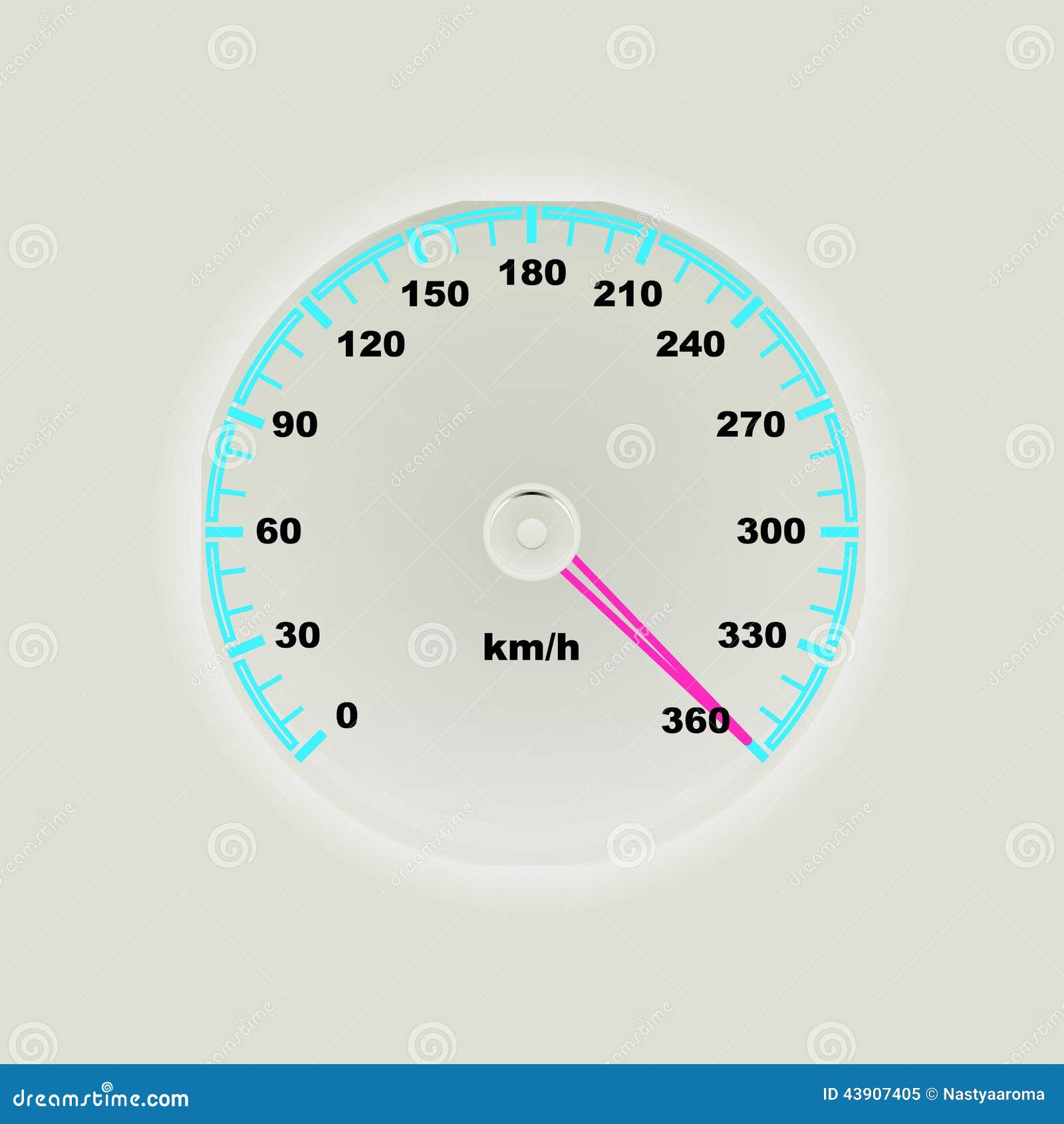 Vector Speedometer Illustration Design. Stock Vector - Illustration of ...