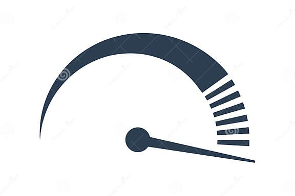 Vector Speedometer. Internet Speed Icon Stock Vector - Illustration of ...