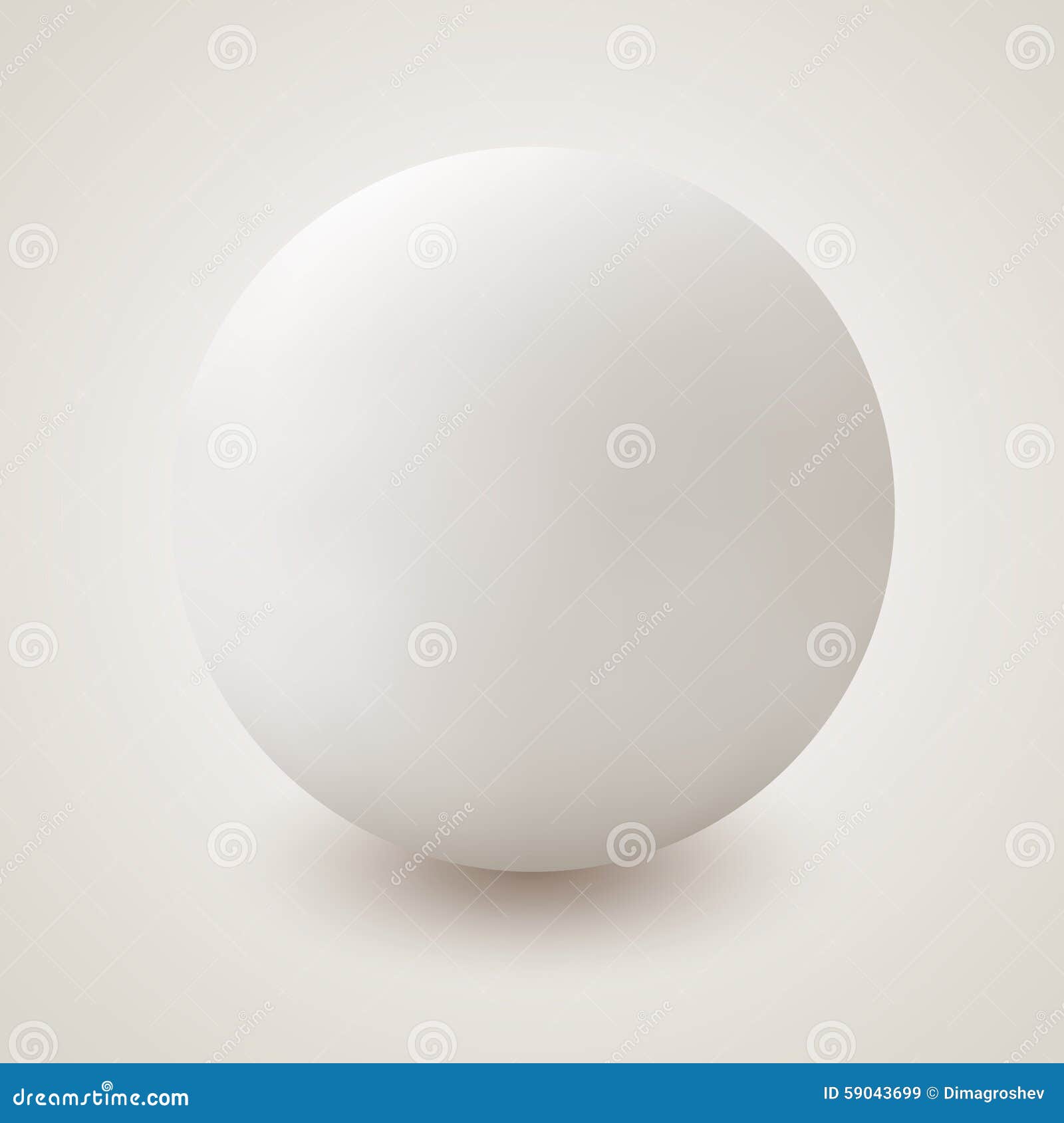 Vector Sphere on White Background Stock Illustration - Illustration of ...