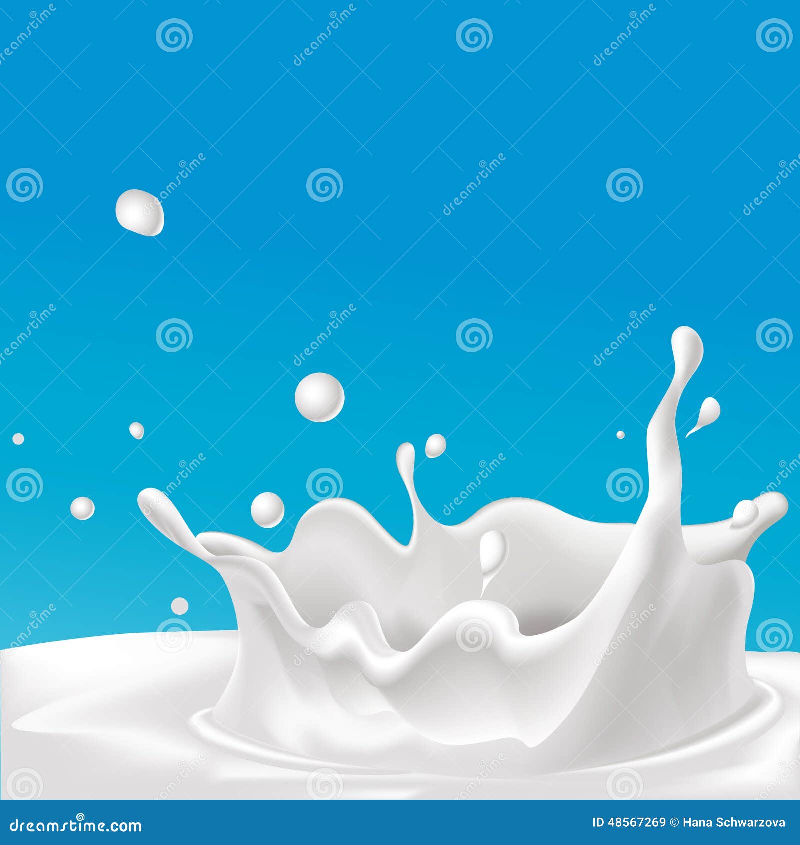 Bad Milk Illustration Stock Image | CartoonDealer.com #70187467