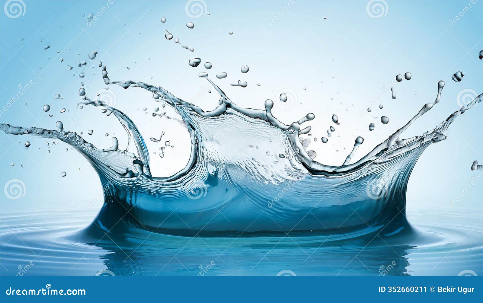 Vector Splash. Splash Vector Background for Your Designs Stock Illustration - Illustration of ...