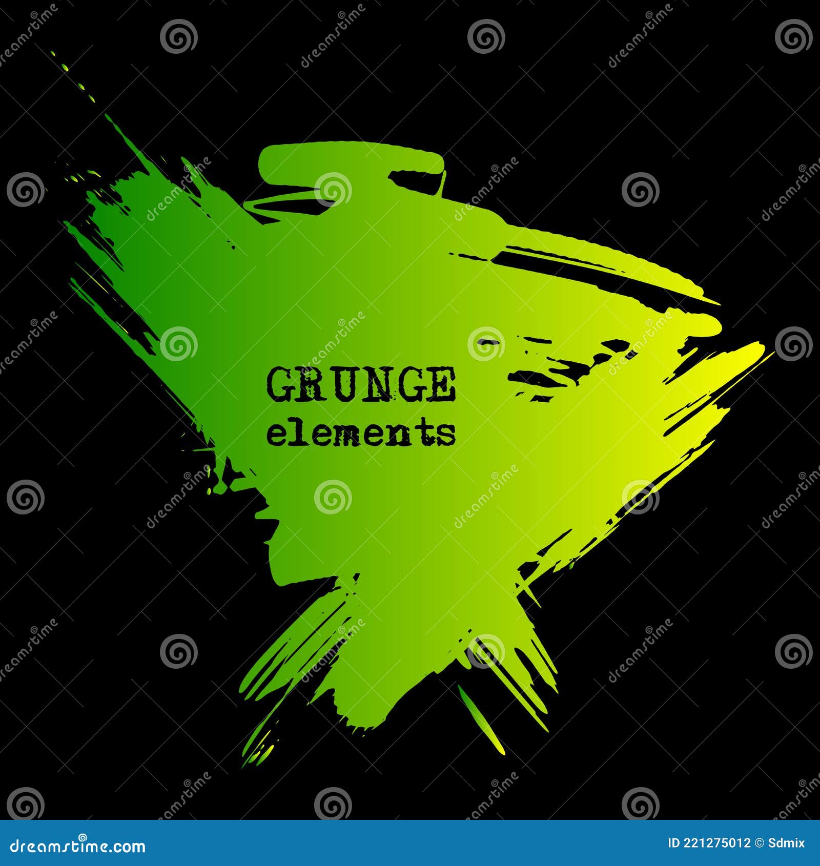 Vector Splats Splashes and Blobs of Gradient Ink Paint in Different ...