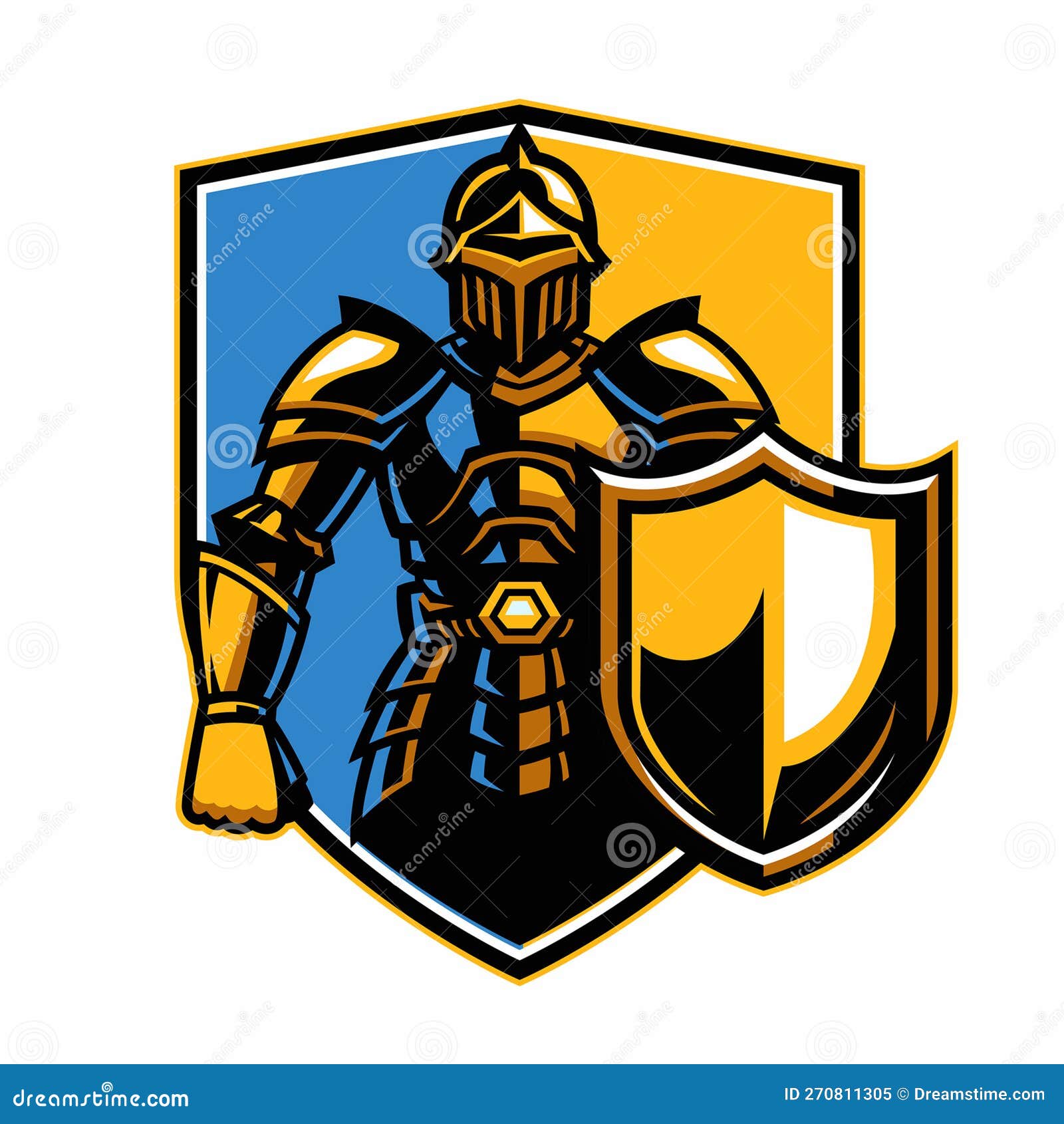 Armored Knight On Medieval Battlefield Anime Style Portrait ...