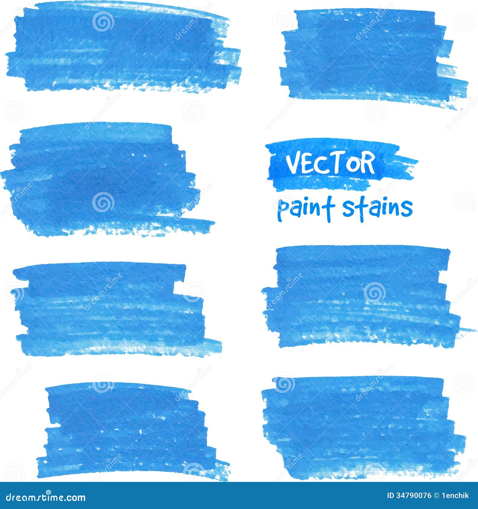 Vector Spot of Paint Drawn by Felt Pen Stock Illustration ...