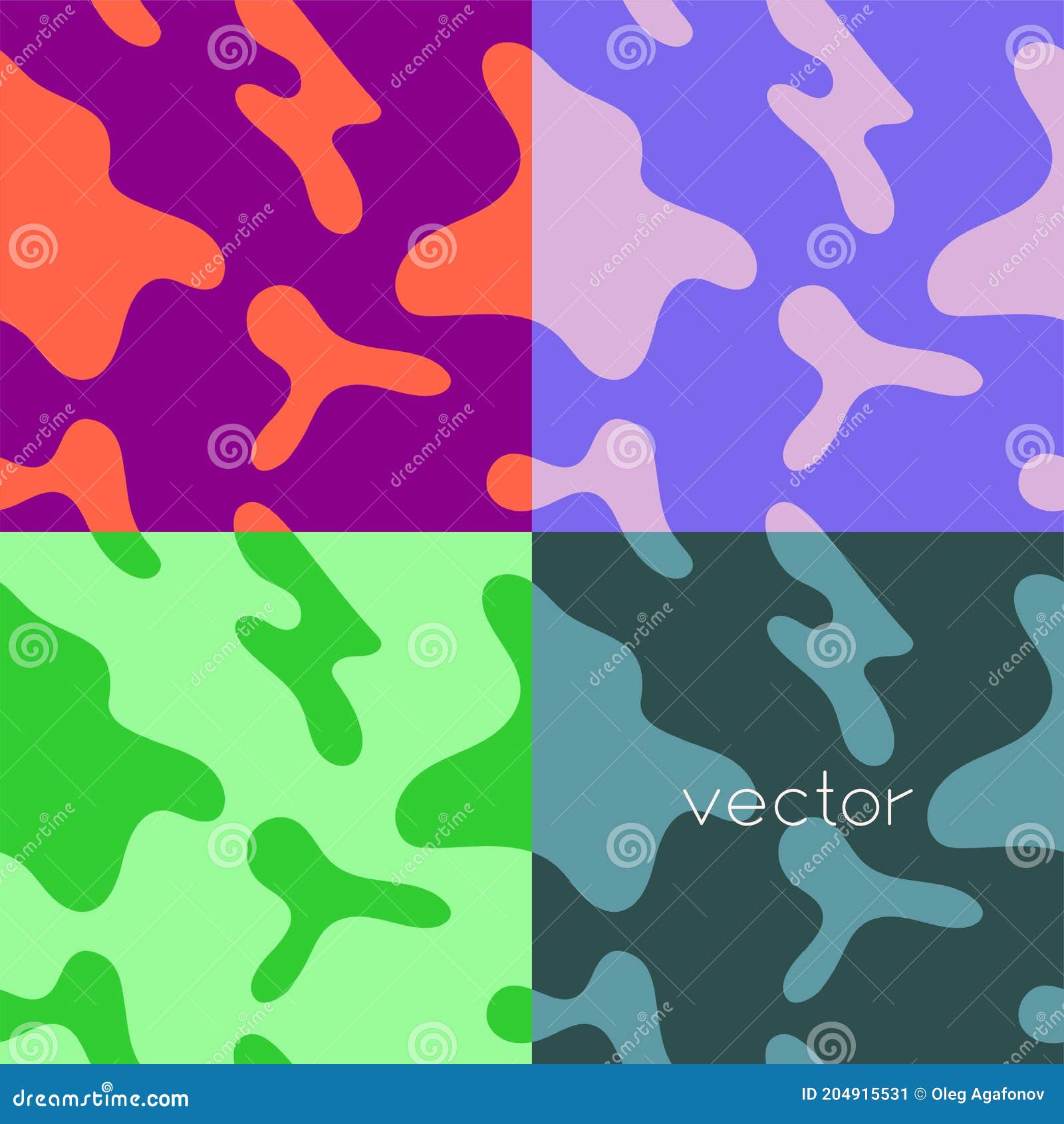 Spotted Pattern Vector. Abstract Animal Skin Pattern for Fashion Banner ...