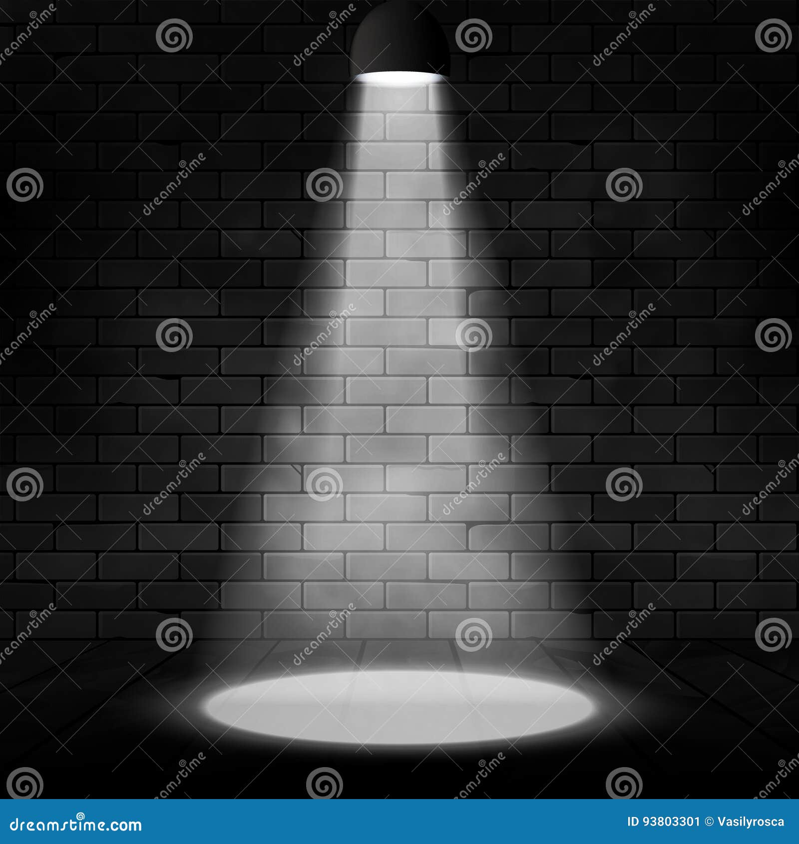 Vector Spotlight. Light Effect. Glow Isolated White Transparent Light ...