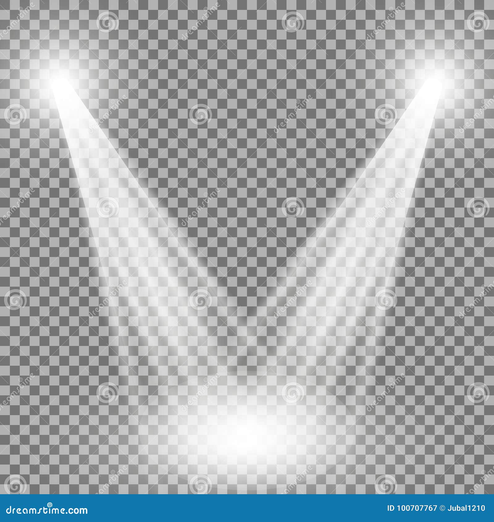 Vector Spotlight, Light Effect Stock Vector - Illustration of ...