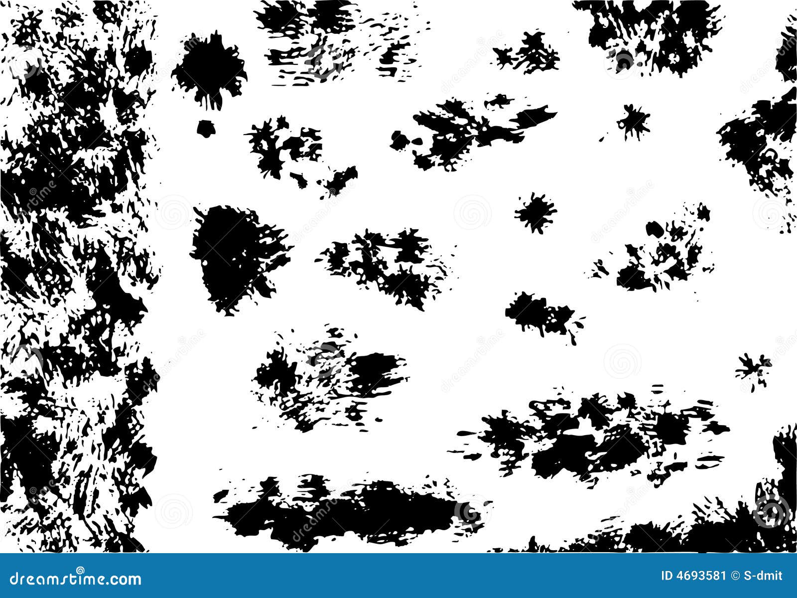 Vector spots of a dirt stock vector. Illustration of design - 4693581