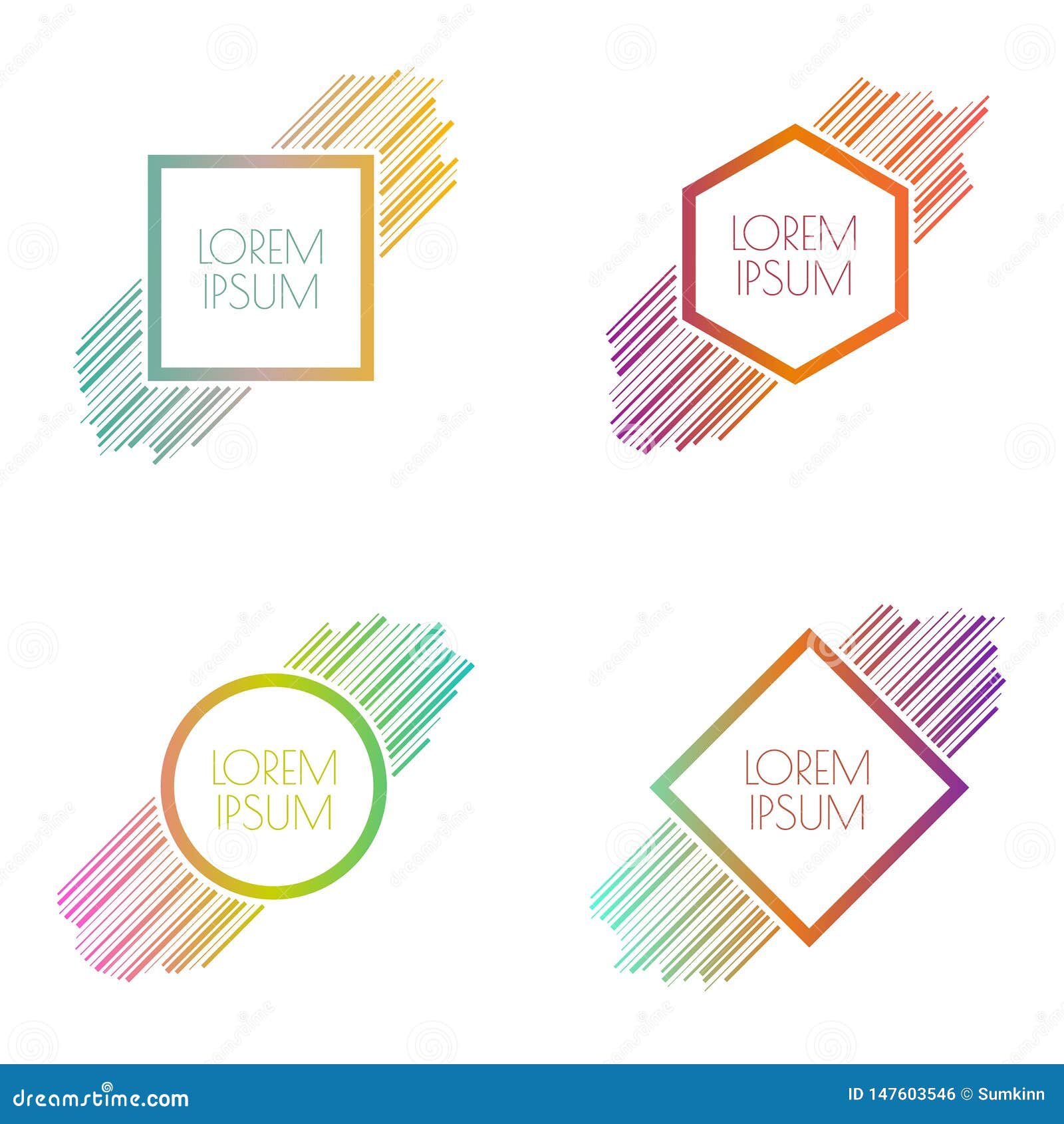 Vector square banner. stock vector. Illustration of border - 147603546