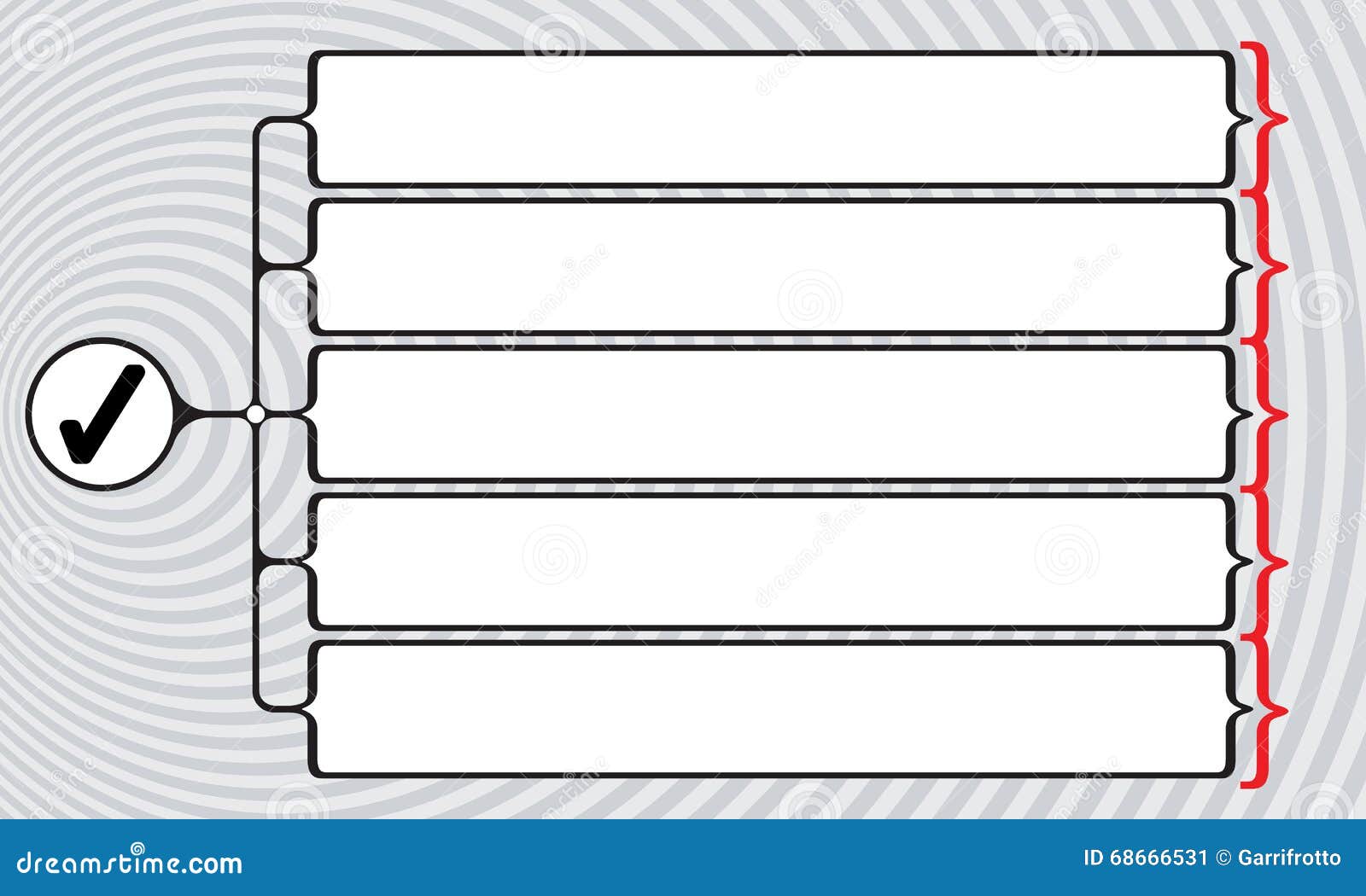 Vector square brackets stock vector. Illustration of inscribe - 68666531