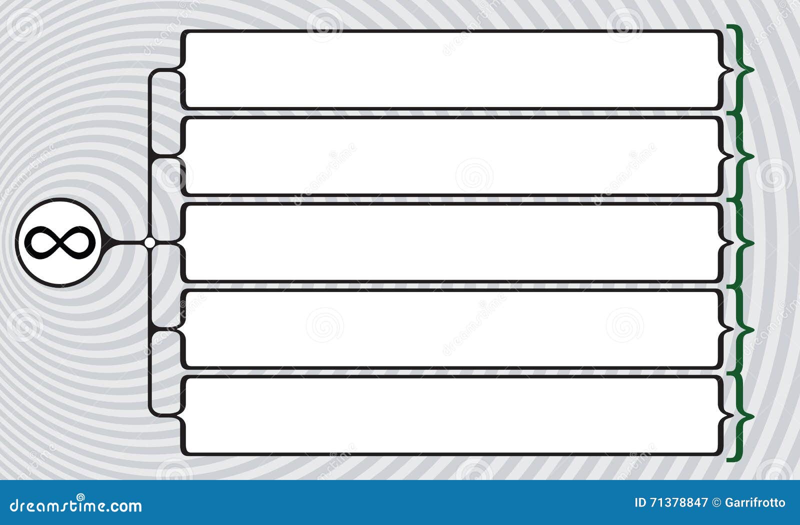 Vector square brackets stock illustration. Illustration of infinite ...