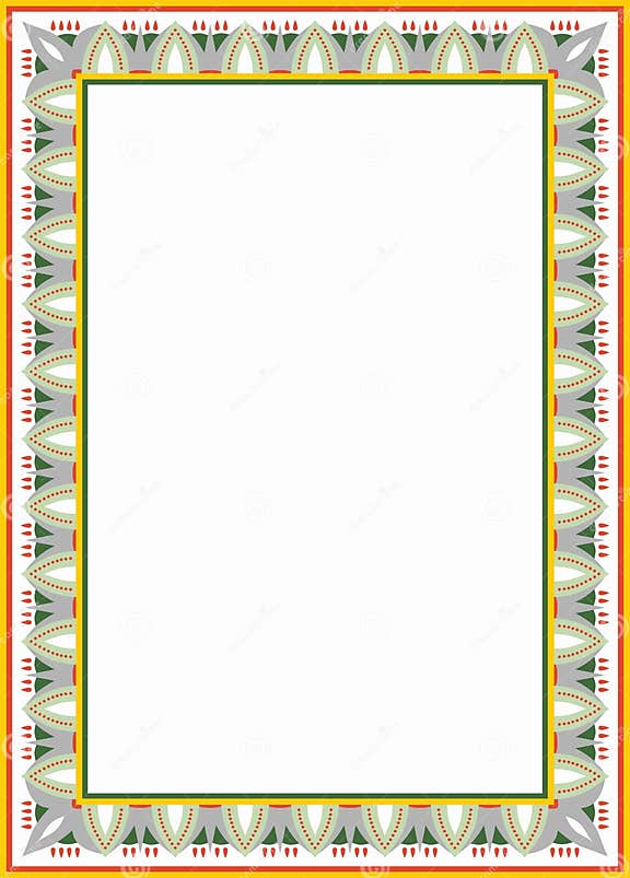 Vector Square Colored Egyptian Ornament. Stock Vector - Illustration of ...