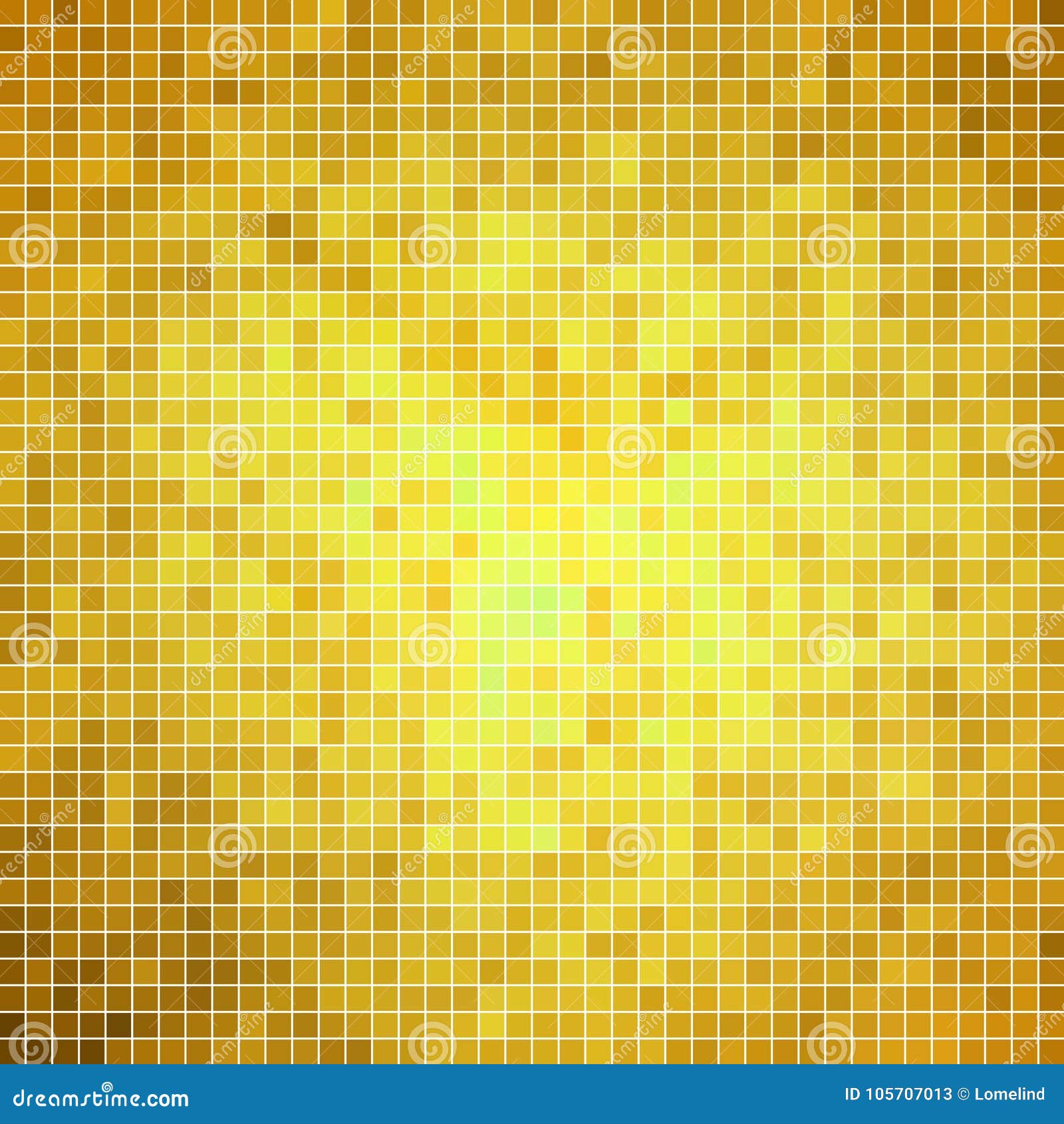 Vector Square Pixel Mosaic Background Stock Illustration - Illustration ...
