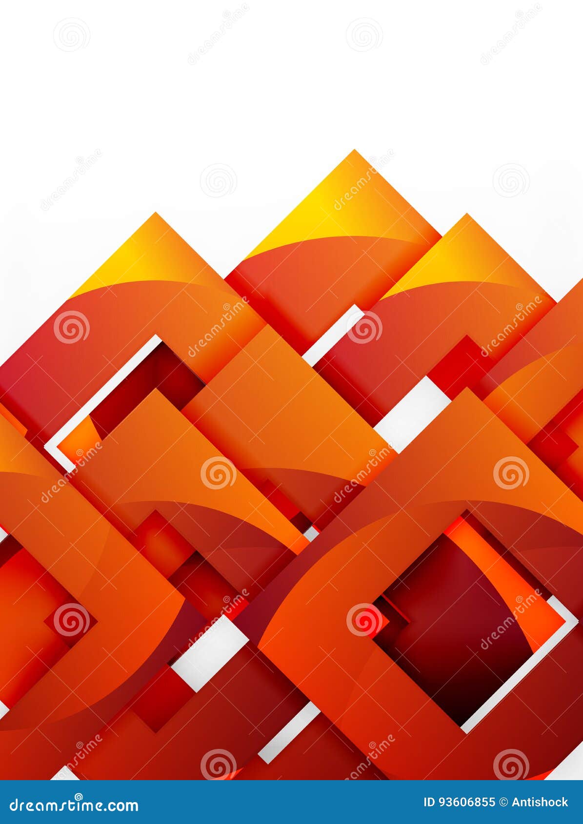 Vector Square Template Background Stock Vector - Illustration of ...
