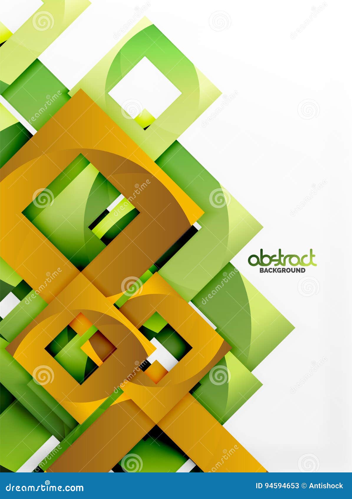 Vector Square Template Background Stock Vector - Illustration of ...