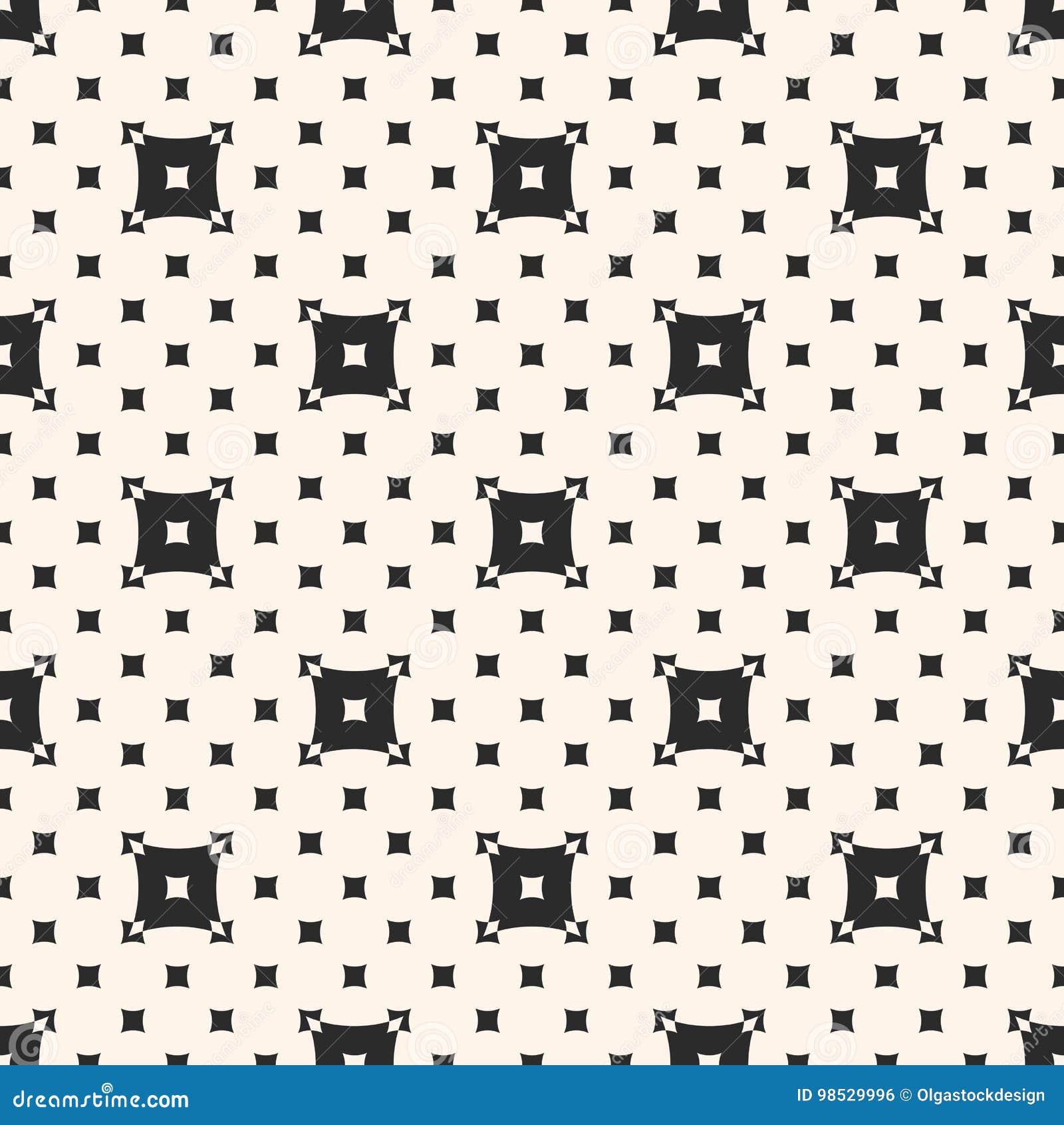 Vector Squares Pattern. Simple Minimalist Abstract Background Stock ...