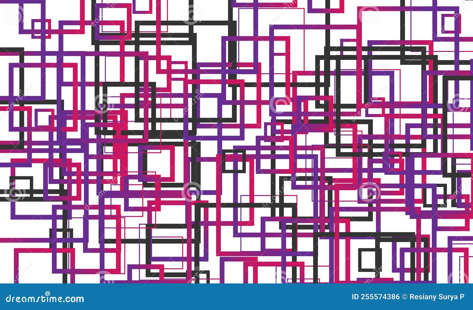 Vector 10 Stacks of Square Abstract Background Stock Vector ...