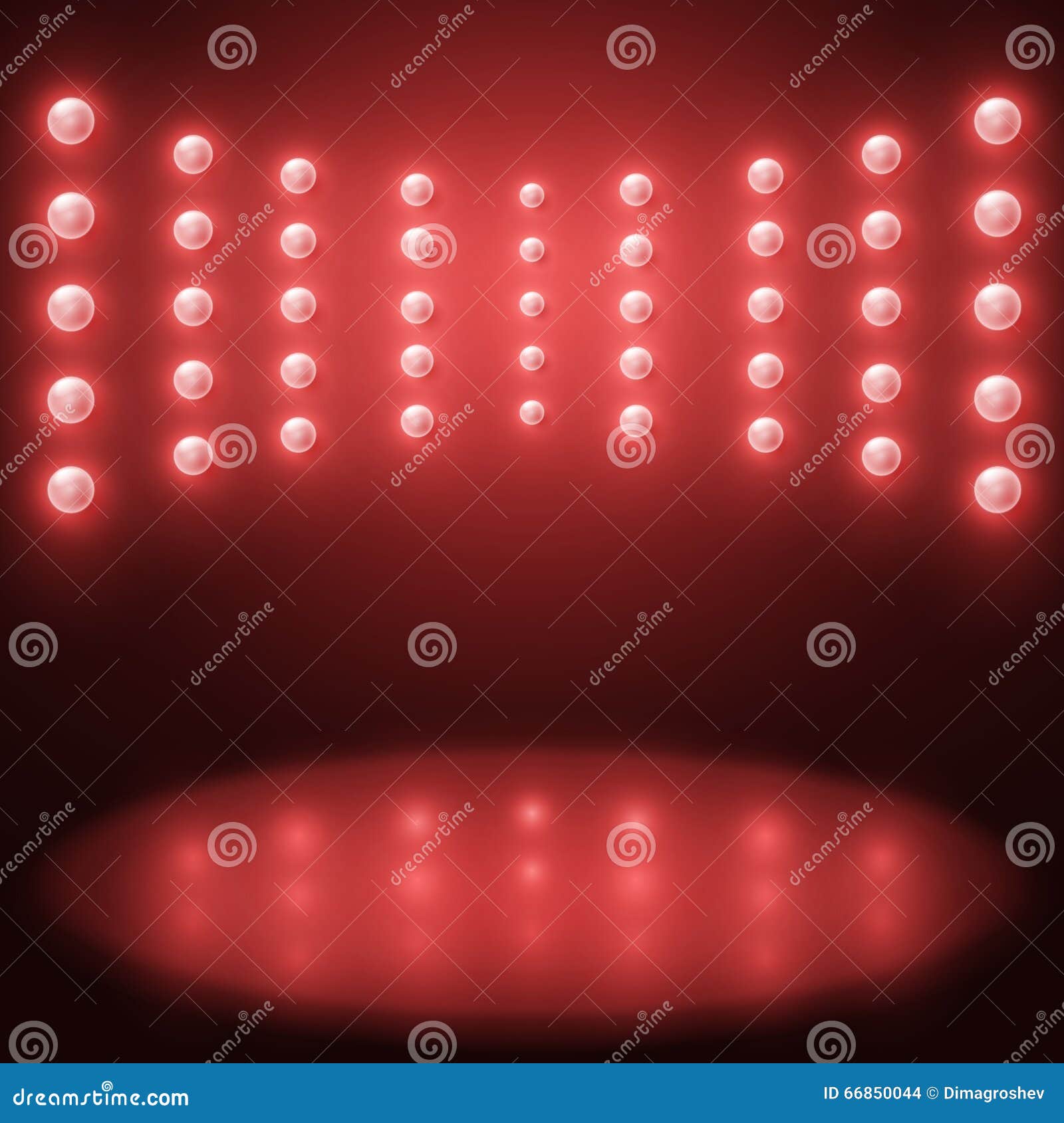 Theater Lights Vector