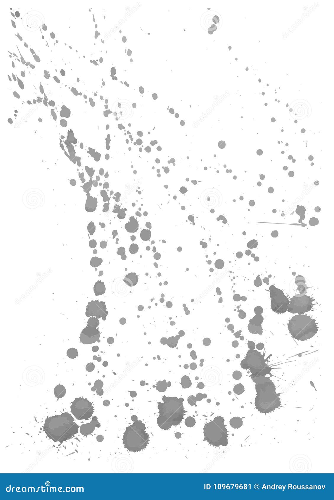 Vector Stains, Blots, Splashes Set. Ink Splats Stock Vector ...