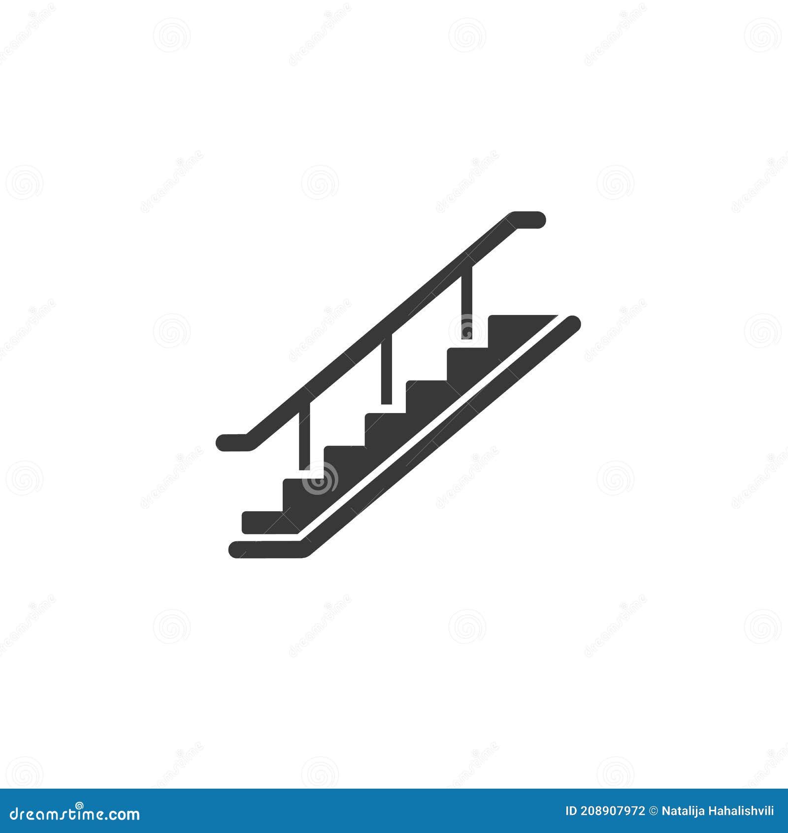 Vector Stairs For Winners Isolated On Transparent Background ...
