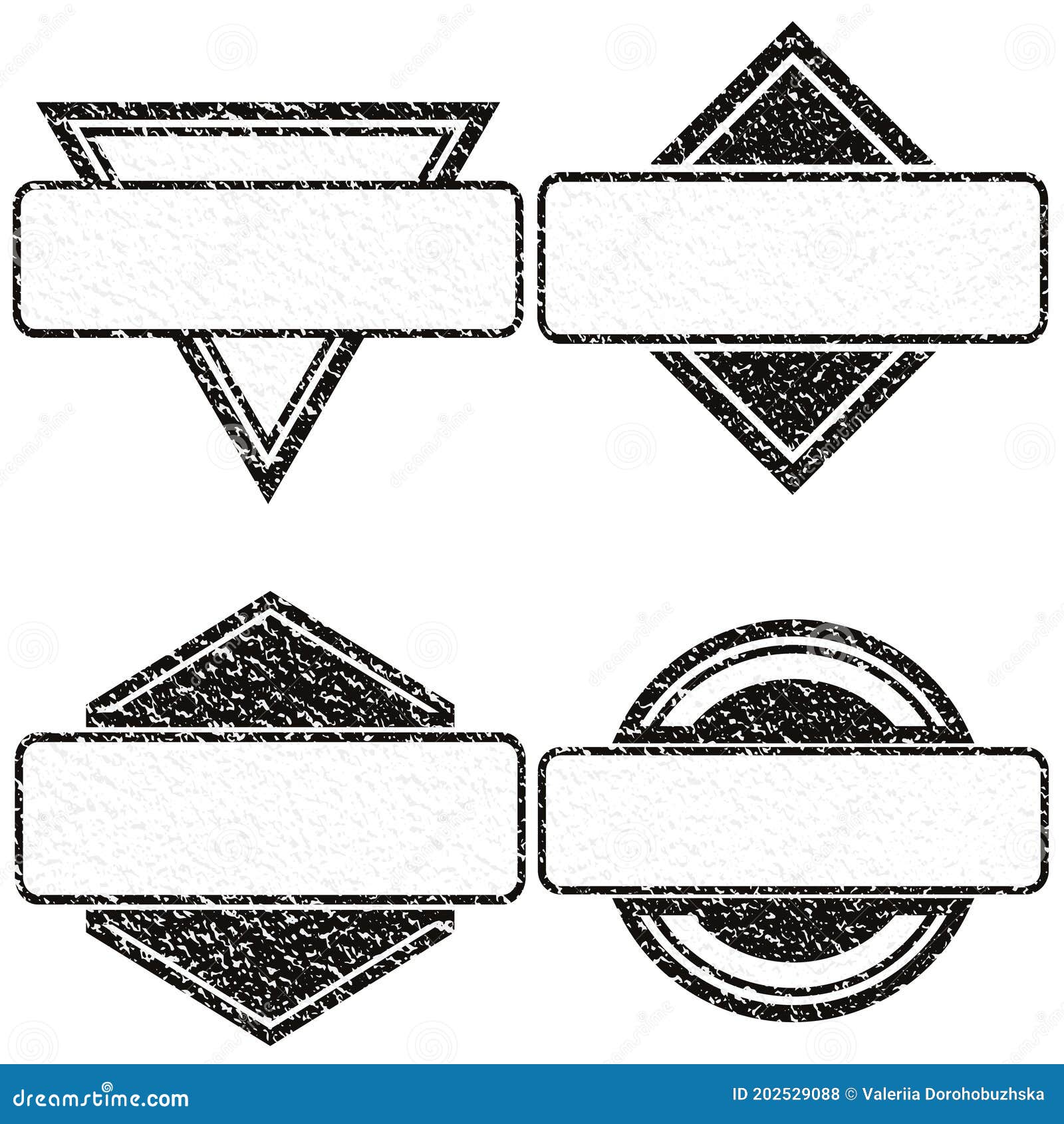 Vector Stamp without text stock vector. Illustration of quality - 202529088