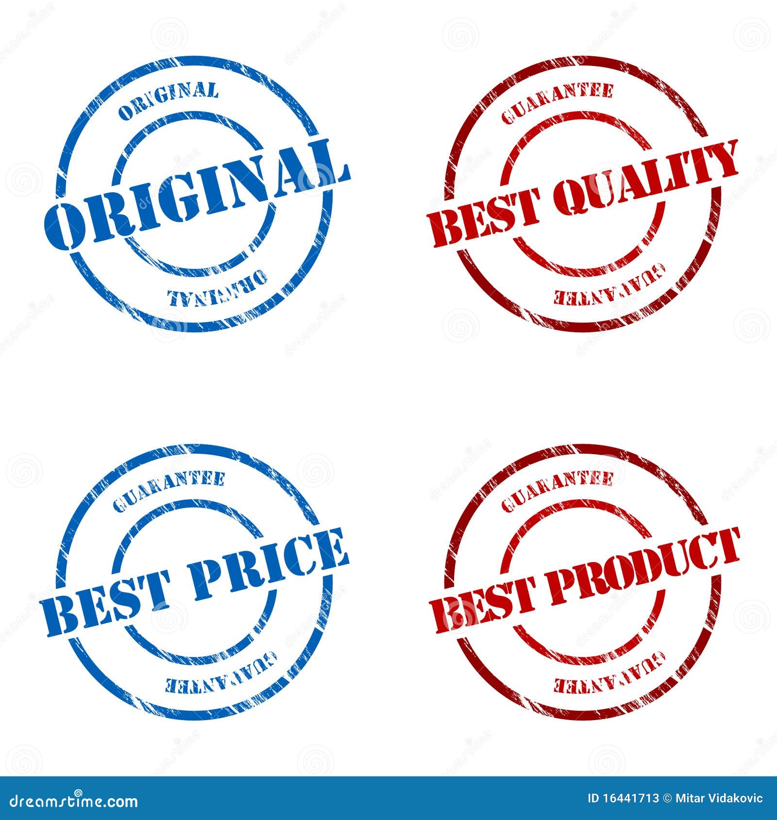 Vector stamps stock vector. Illustration of good, advertising - 16441713