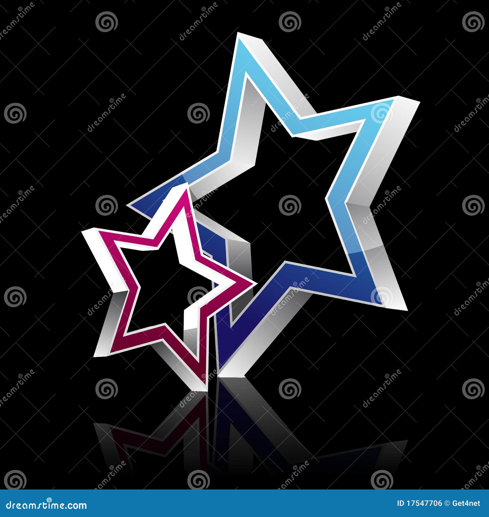 Vector star stock vector. Illustration of glowing, beautiful - 17547706