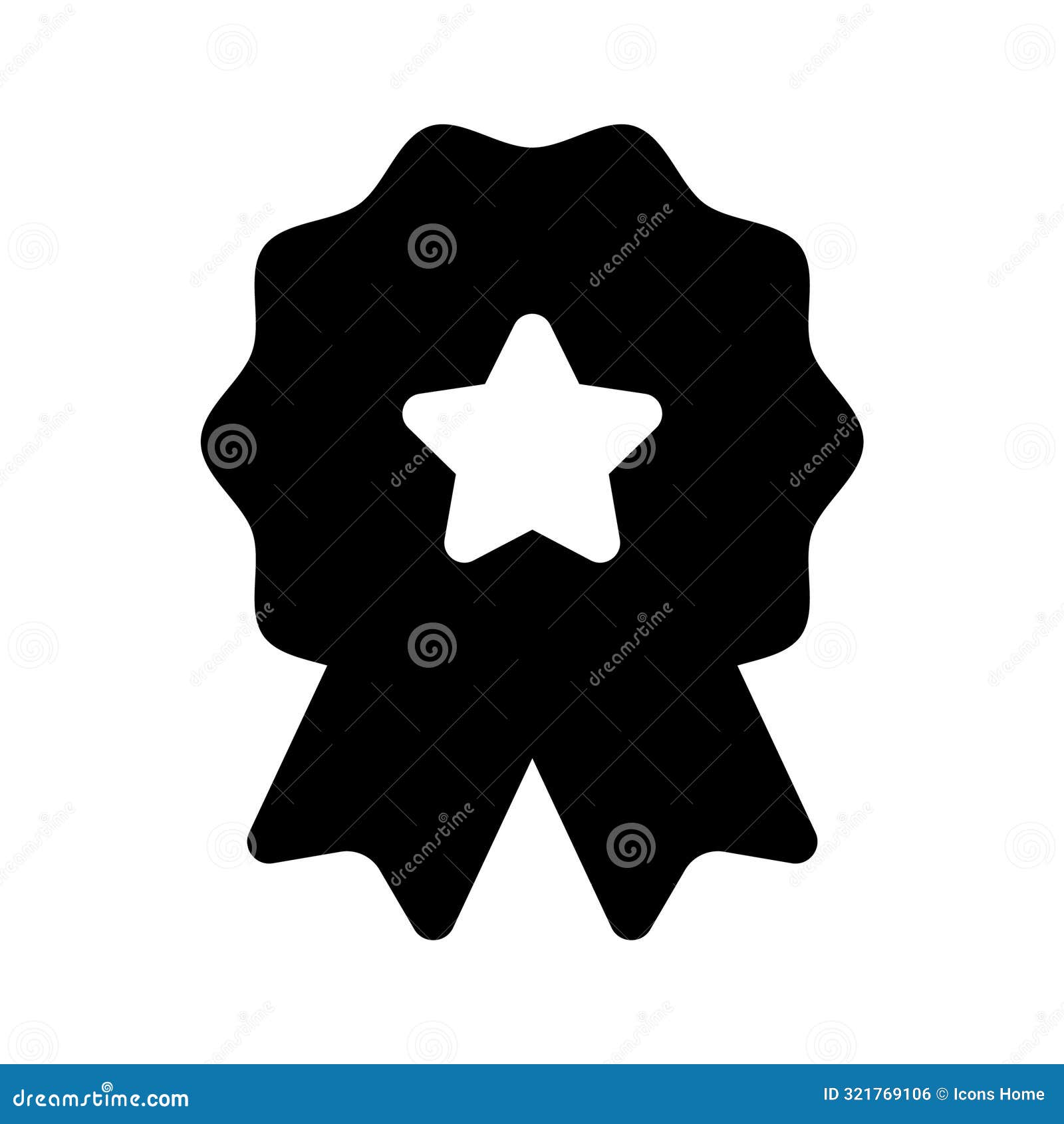 Vector of Star Badge, Modern Icon of Quality Badge in Editable Style ...