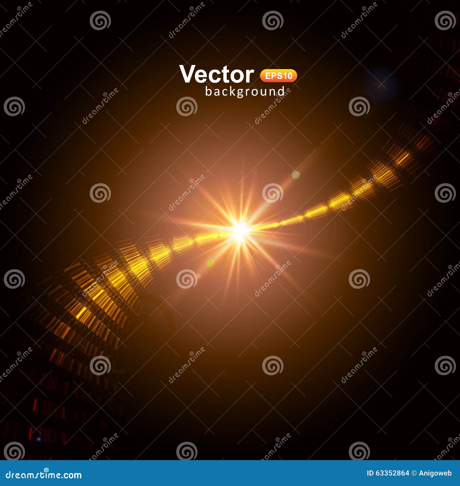 Vector star flash stock vector. Illustration of lens - 63352864
