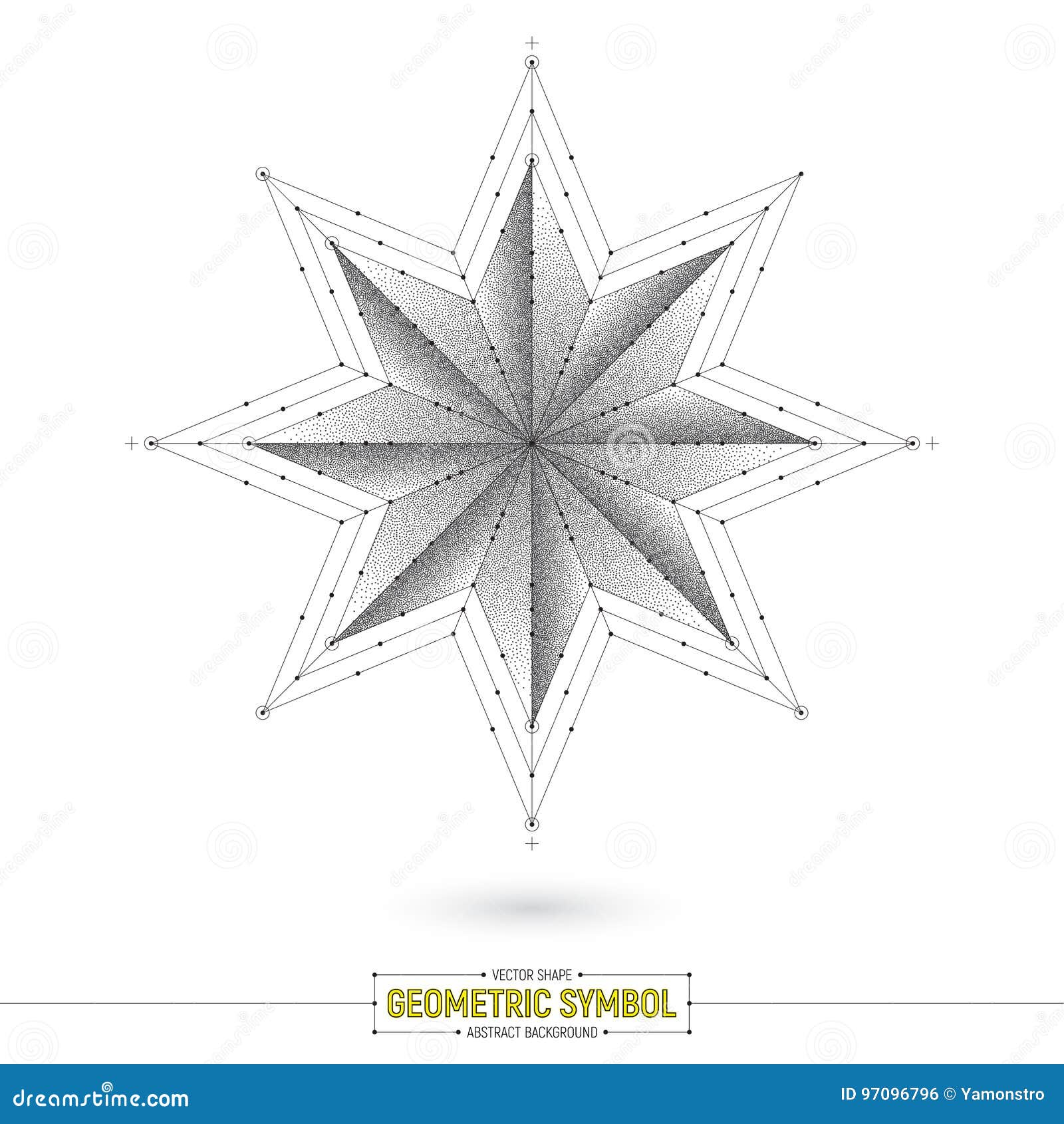 Vector Star Geometric Symbol Art Illustration Stock Vector ...
