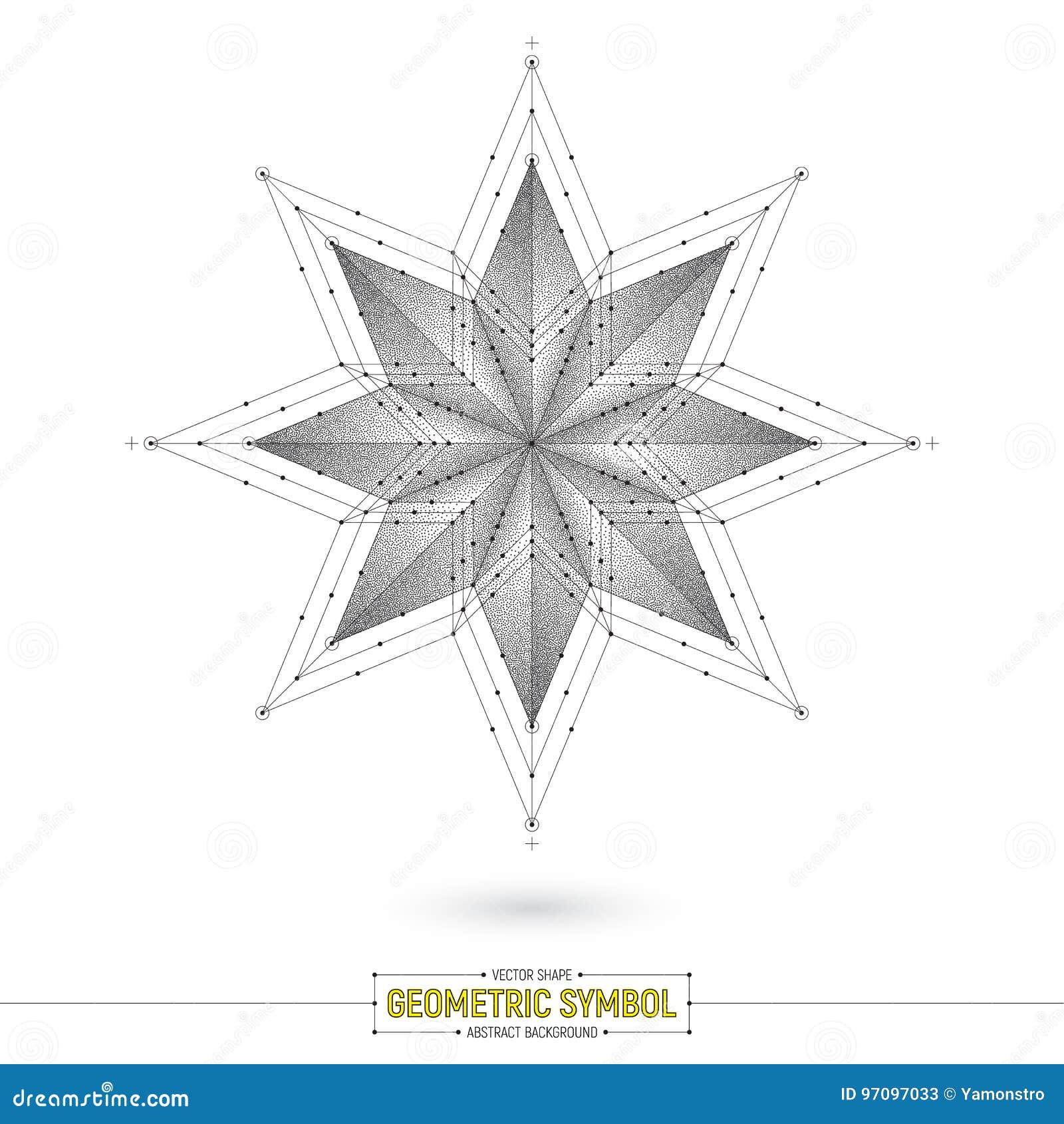 Vector Star Geometric Symbol Art Illustration Stock Vector ...