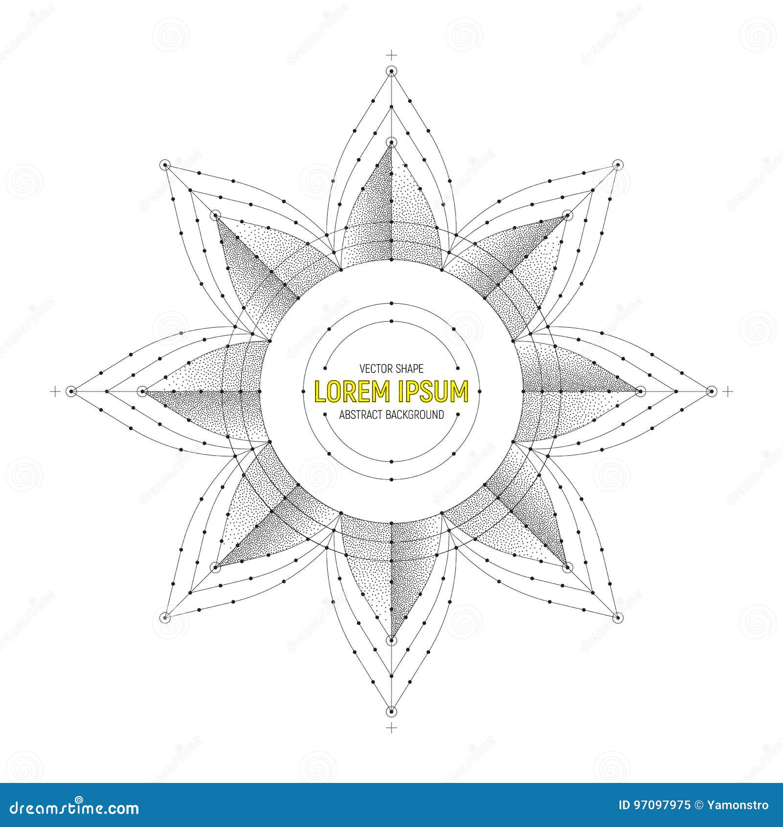 Vector Star Geometric Symbol Art Illustration Stock Vector ...