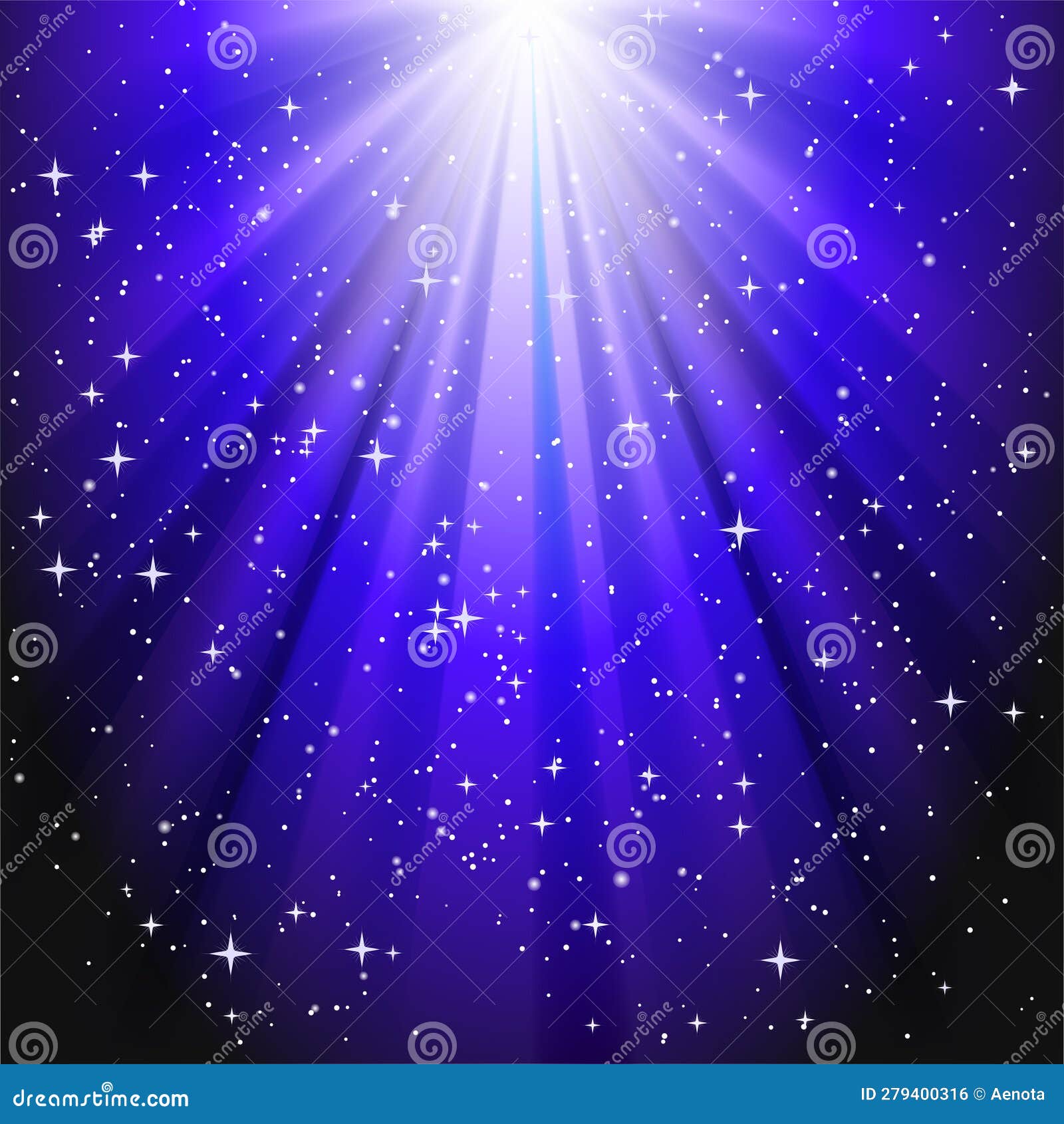 Vector Star Rays stock vector. Illustration of starry - 279400316