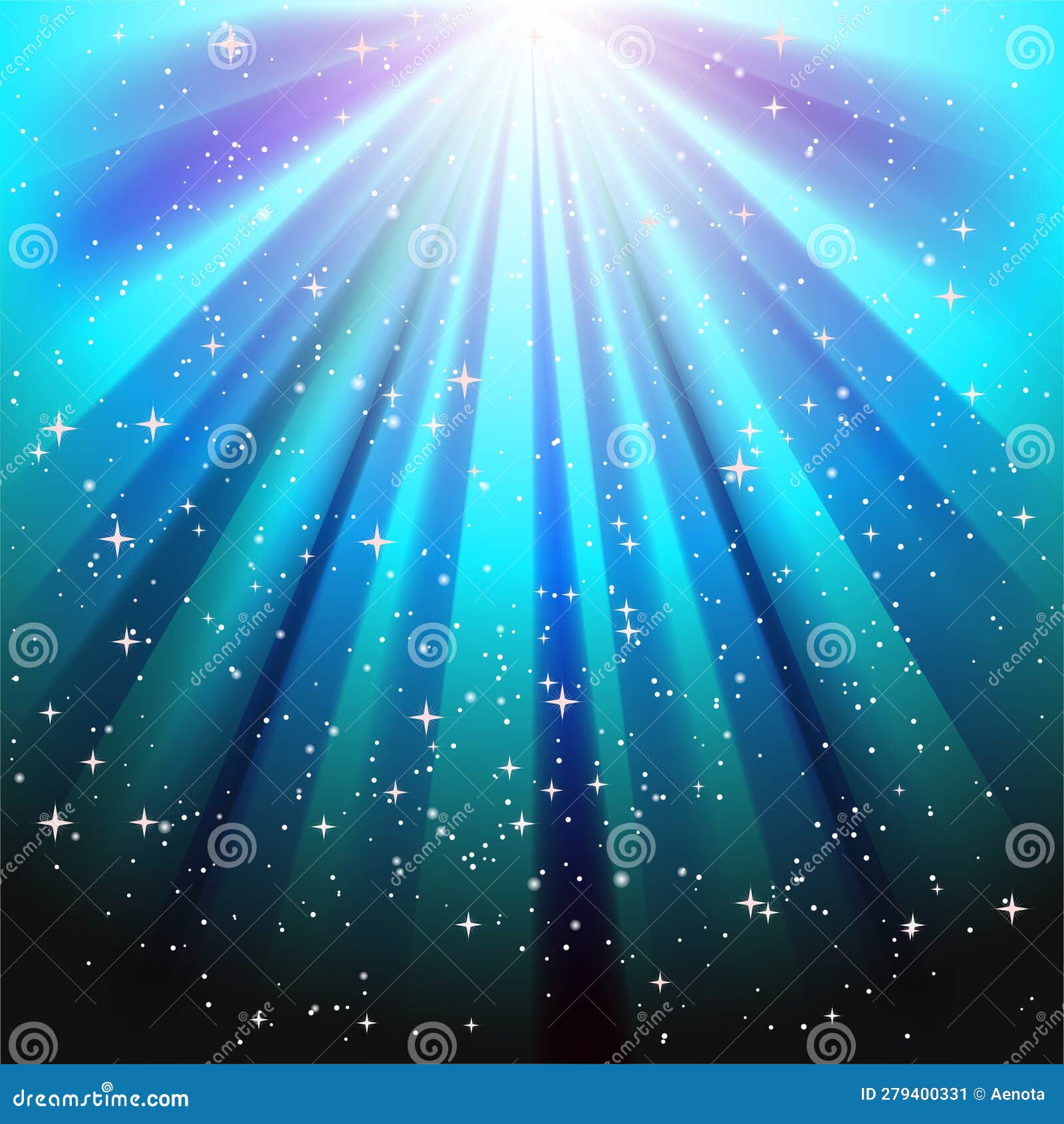 Vector Star Rays stock vector. Illustration of background - 279400331