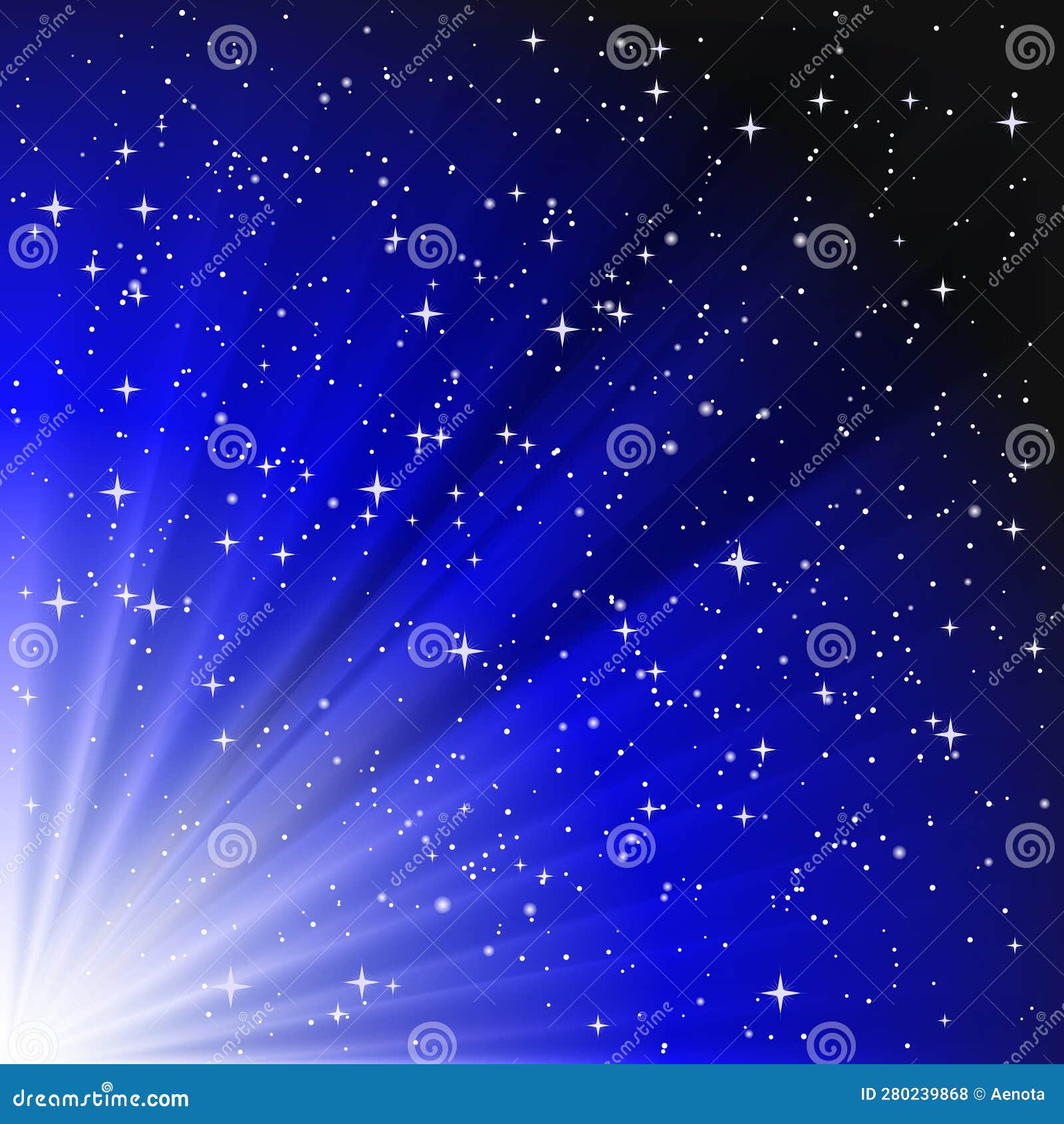Vector Star Rays stock vector. Illustration of beam - 280239868