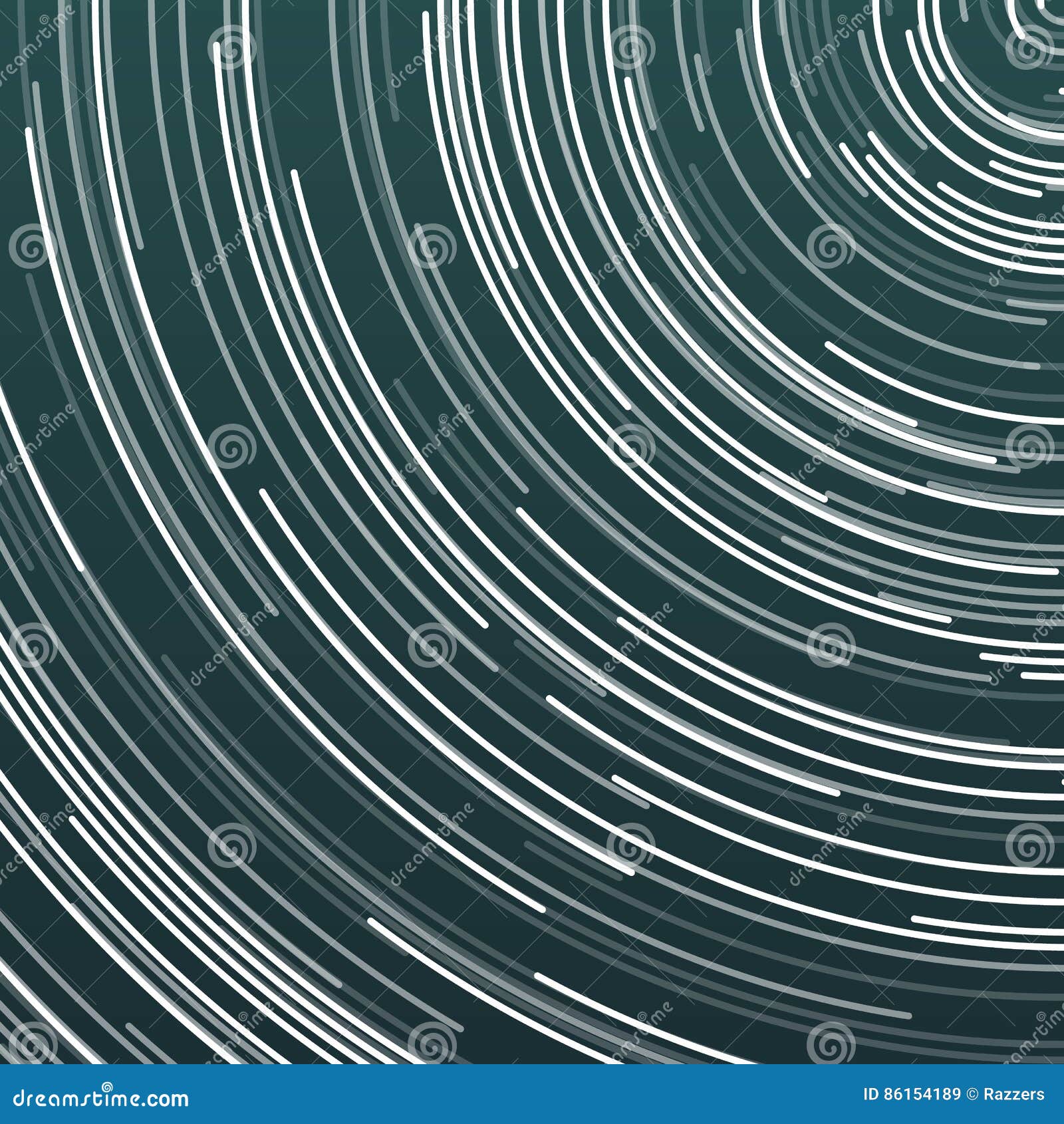 Vector Star Trails Effect stock vector. Illustration of nature - 86154189