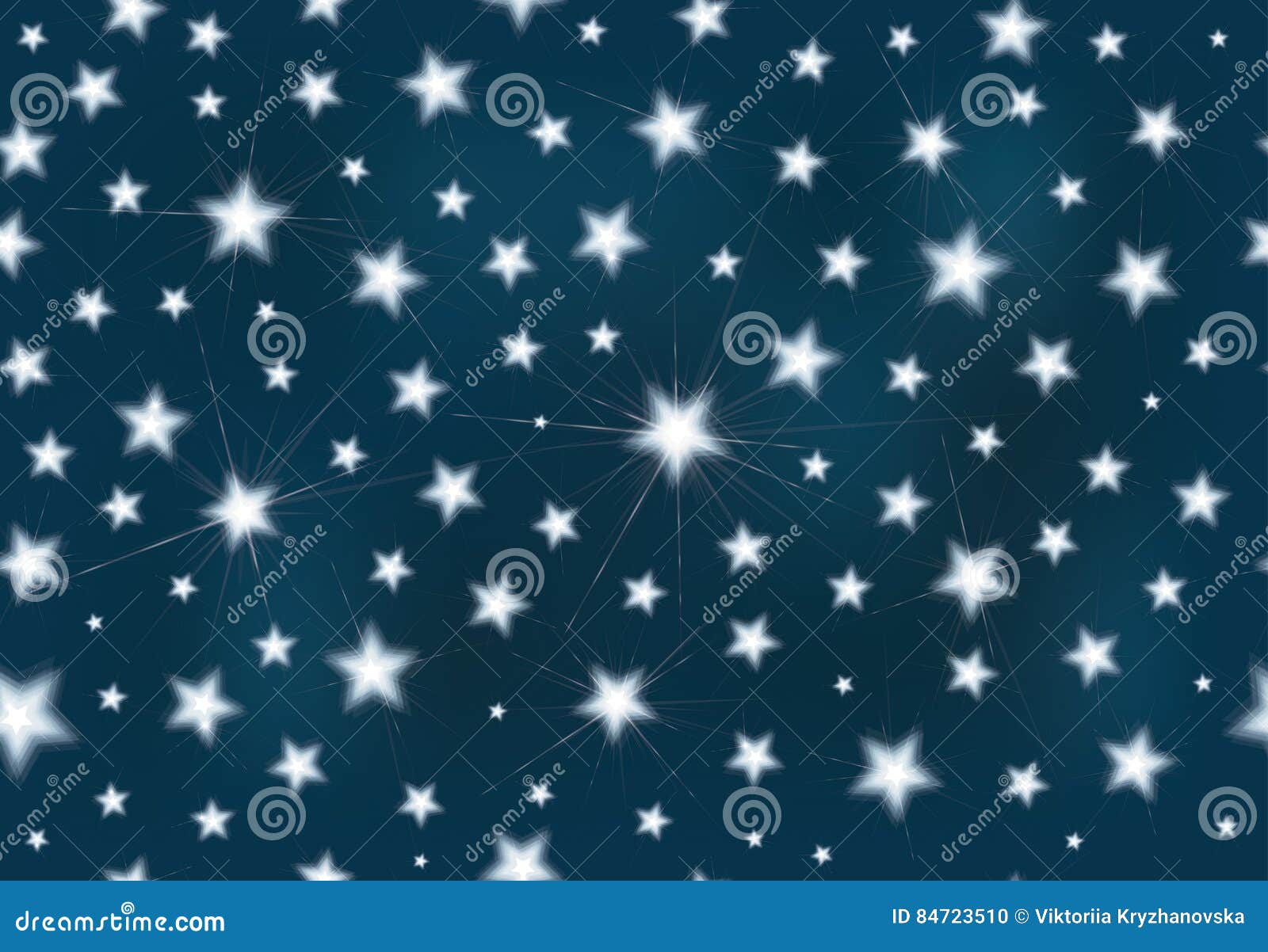 Vector starry background. stock vector. Illustration of sparkle - 84723510