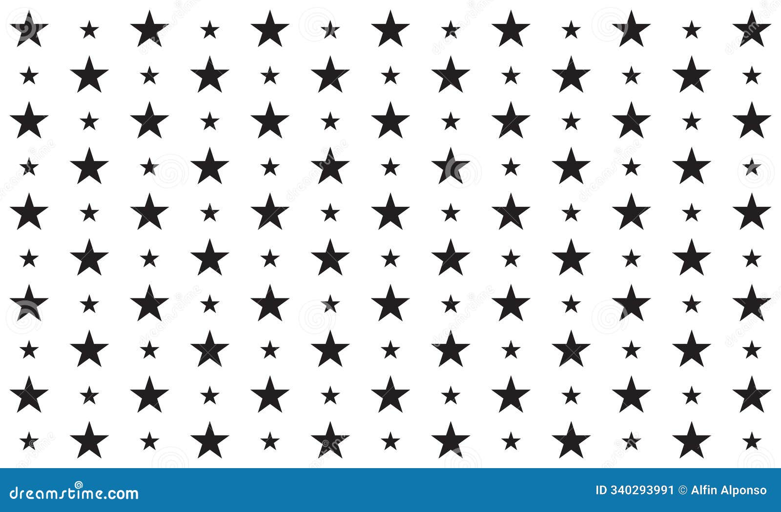 Vector Stars Geometric Pattern Background Stock Illustration ...