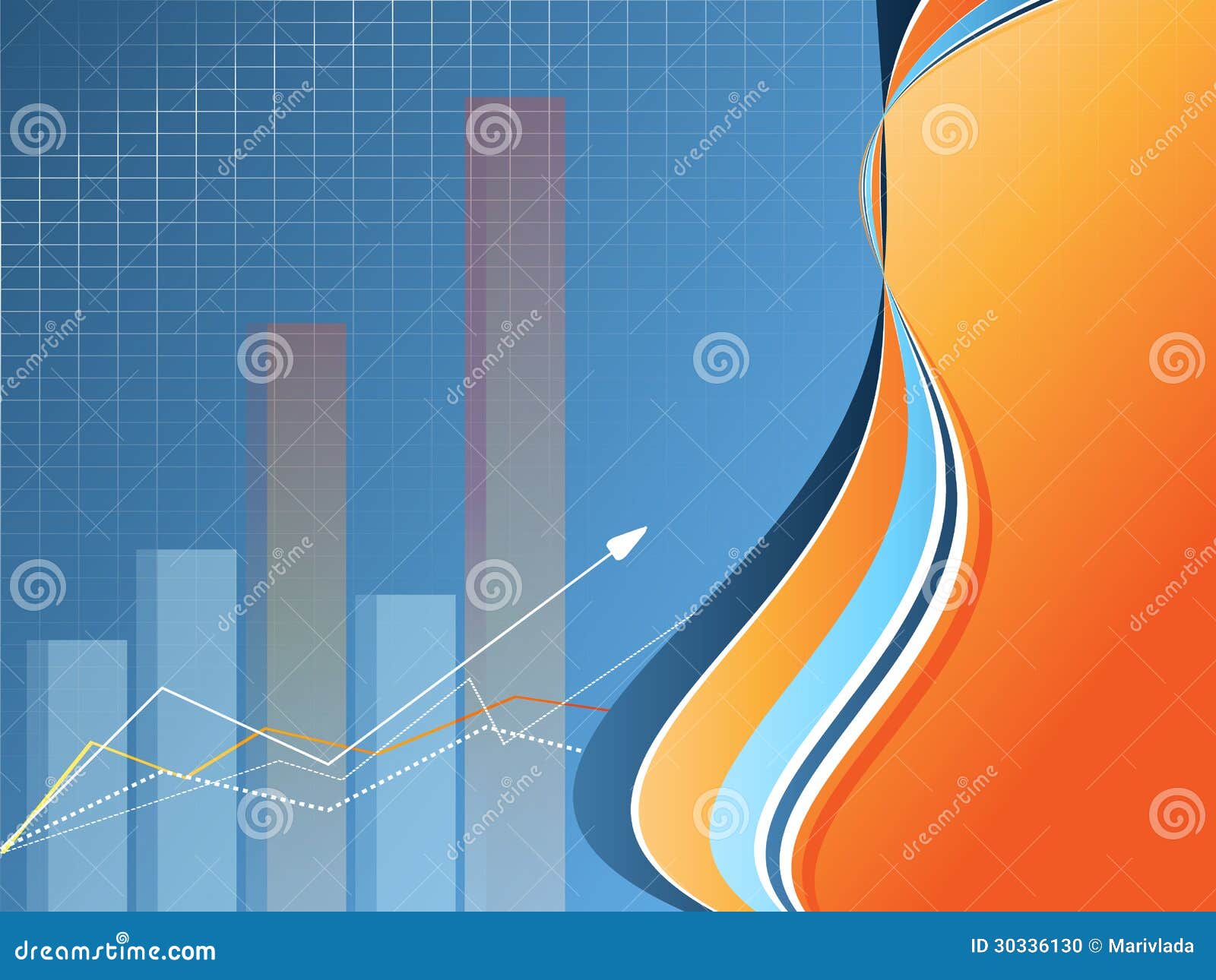 Vector Statistic Backdrop. Eps10 Stock Vector - Illustration of color ...