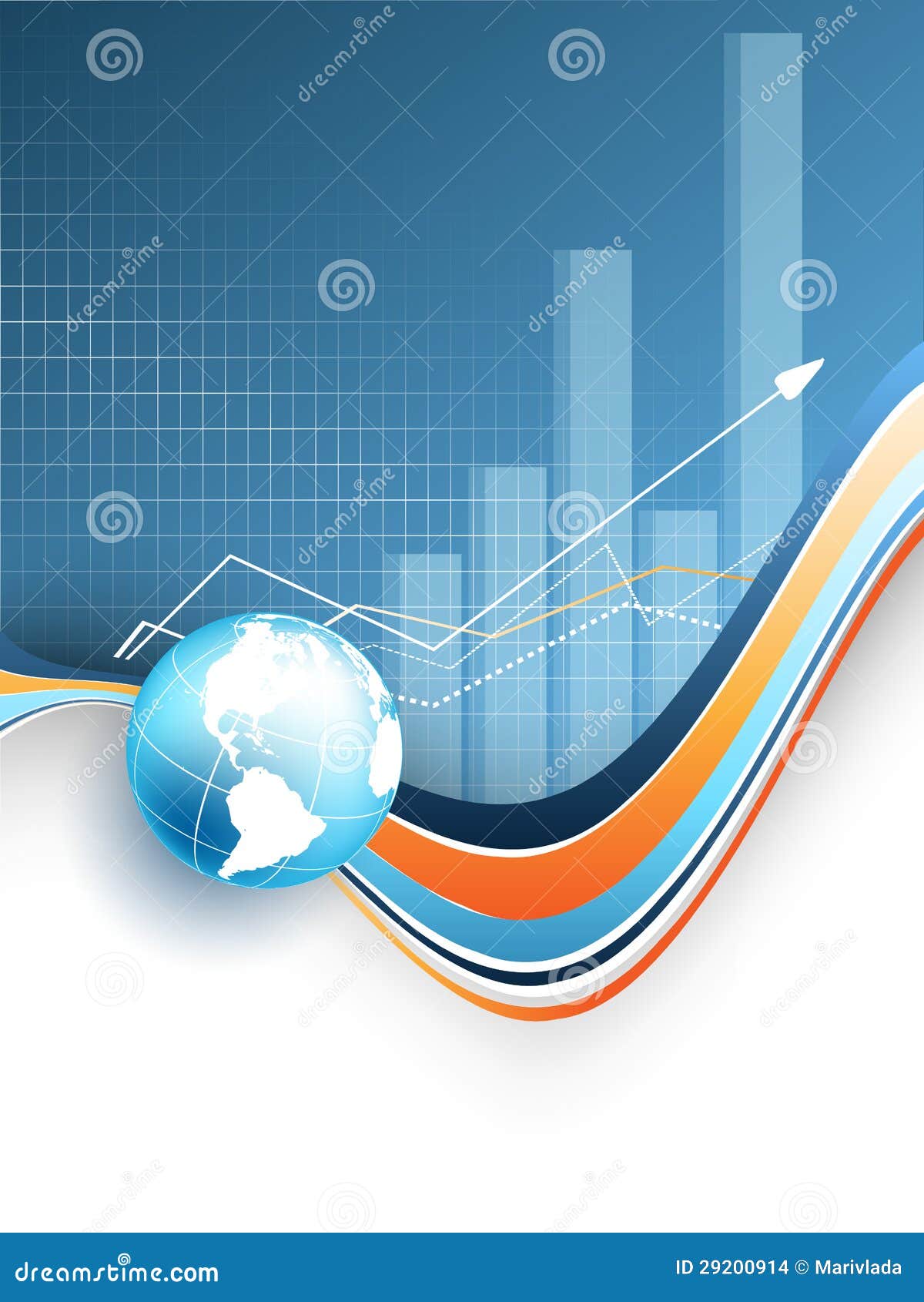 Vector Statistic Backdrop. Eps10 Stock Vector - Illustration of ...