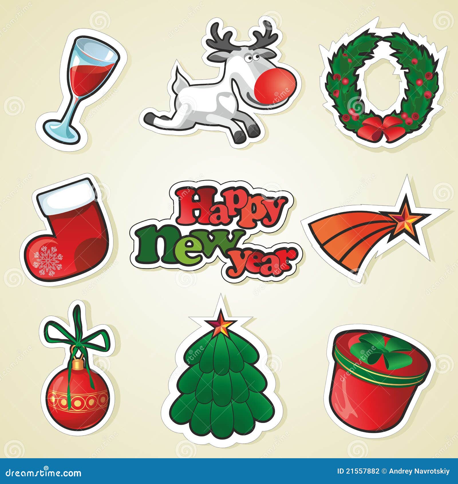 Vector Stickers for Promotion Stock Illustration - Illustration of ...