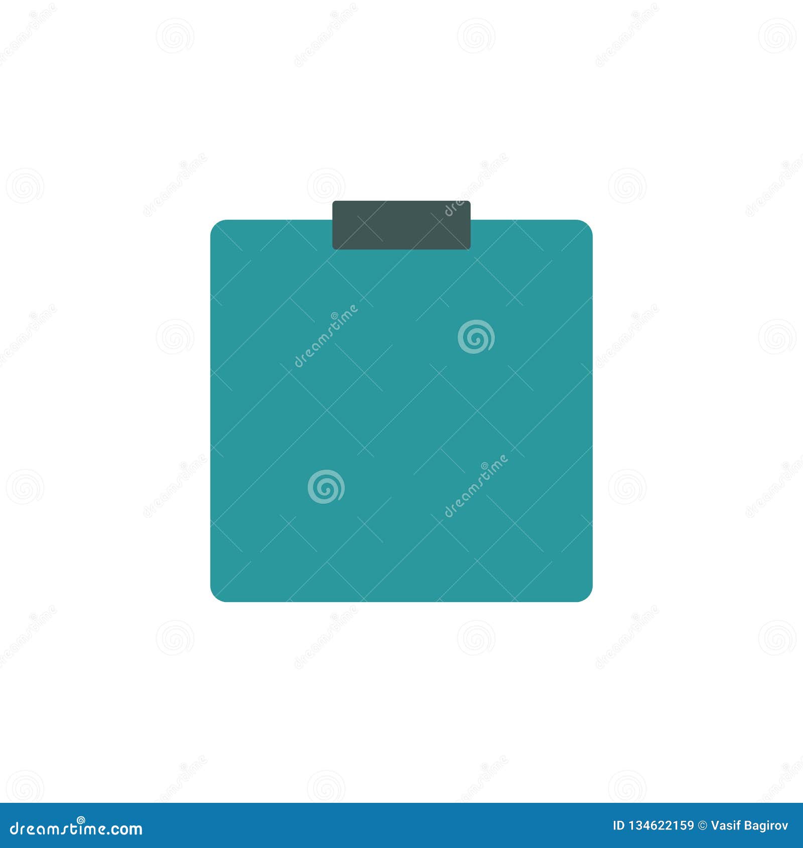 Vector Sticky Note Icon stock illustration. Illustration of elements ...