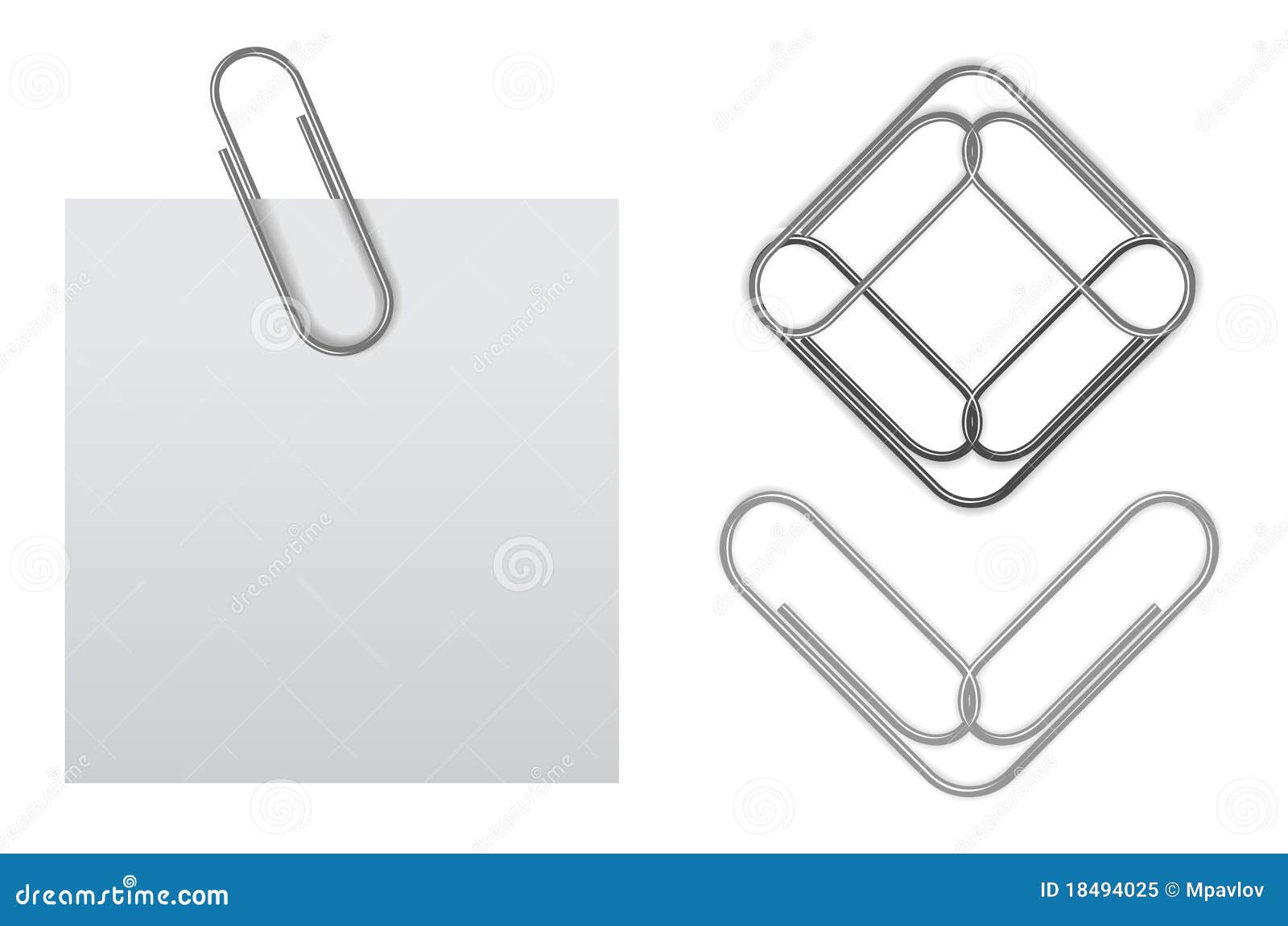 Paper Clip Note Vector Paper Notes Vector Free Vector Download (5,441