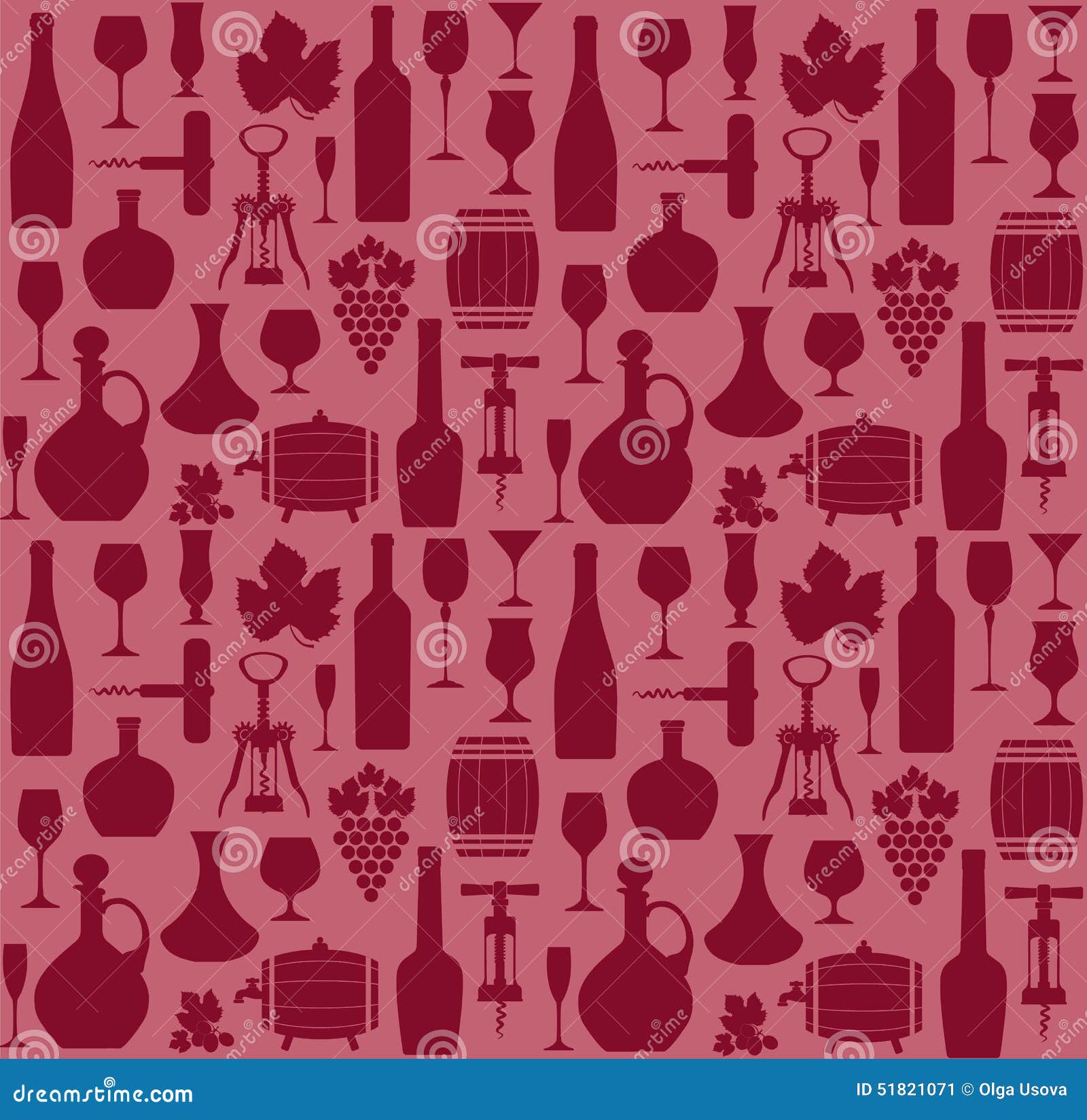 Red Wine Pattern Stock Photo | CartoonDealer.com #43535718